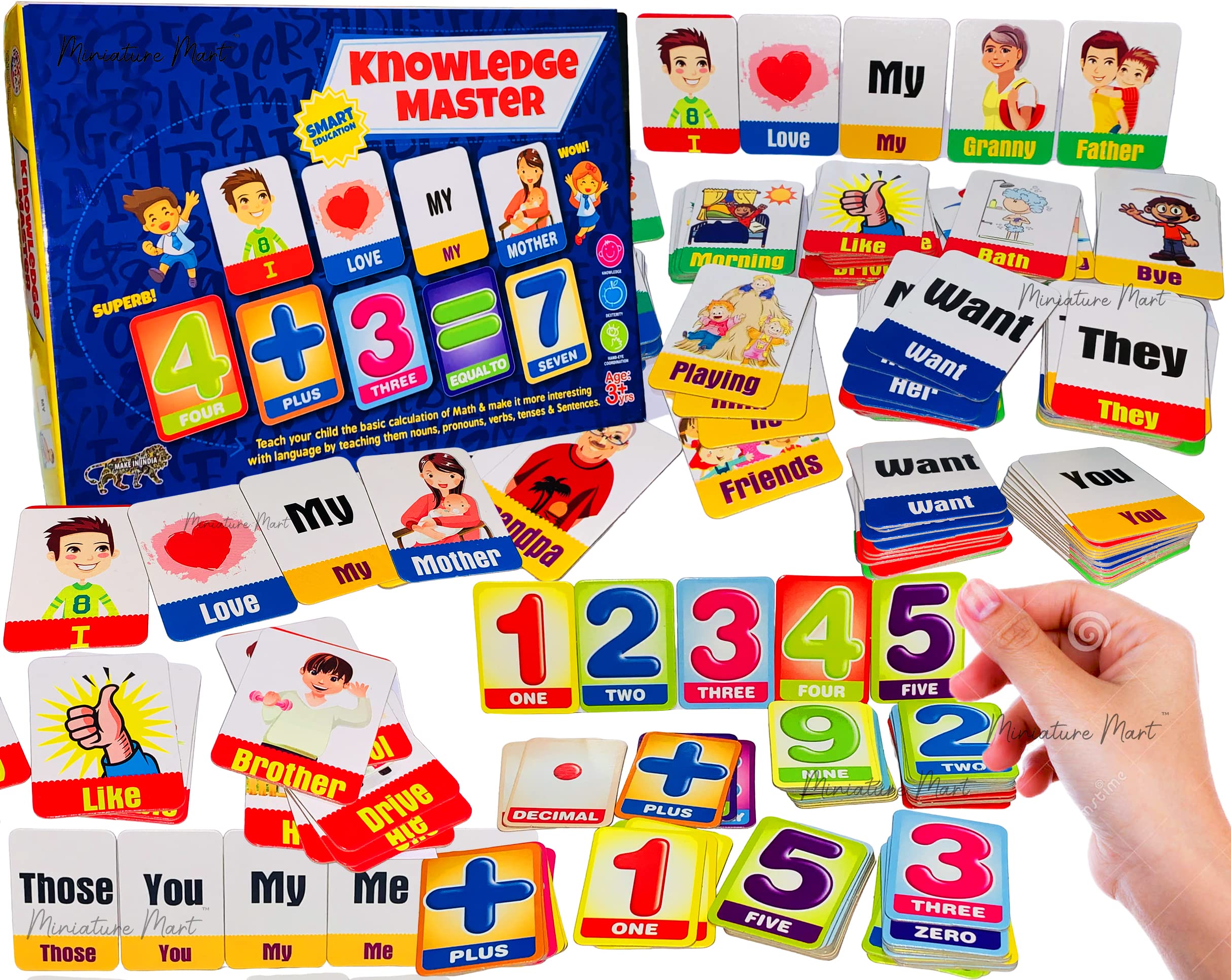 Buy Miniature Mart Early Age Educations Sentence Making & Learn Basic ...