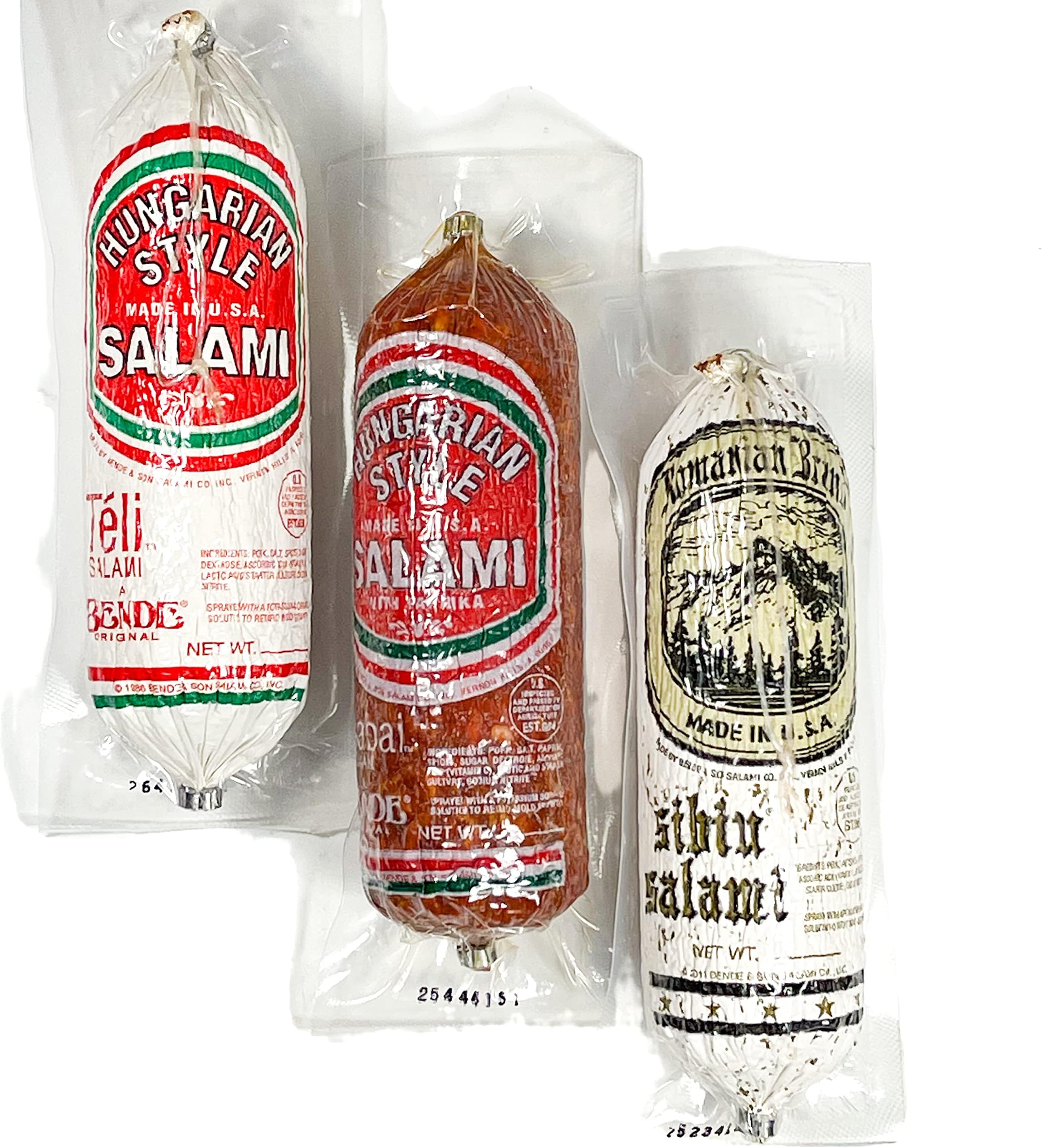 Amazon.com: Hungarian Brand Salami - Teli, approx. 2.1lb : Grocery ...