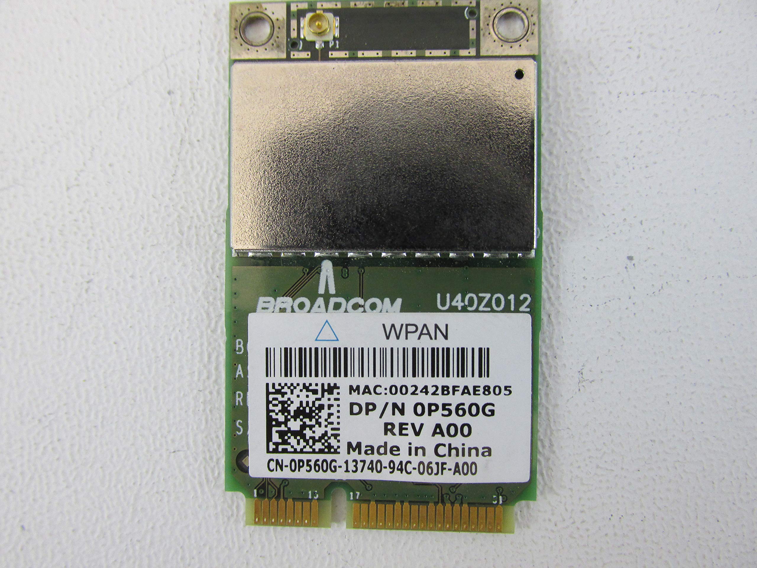 What does a dell wireless 370 bluetooth minicard look like - kurtcounter