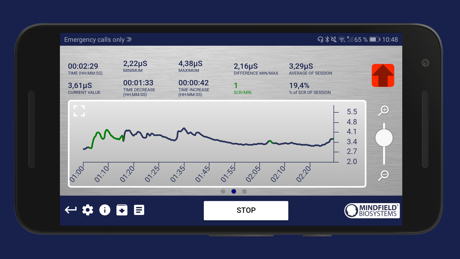 Mindfield eSense (Biofeedback with eSense Sensors) - App on Amazon Appstore