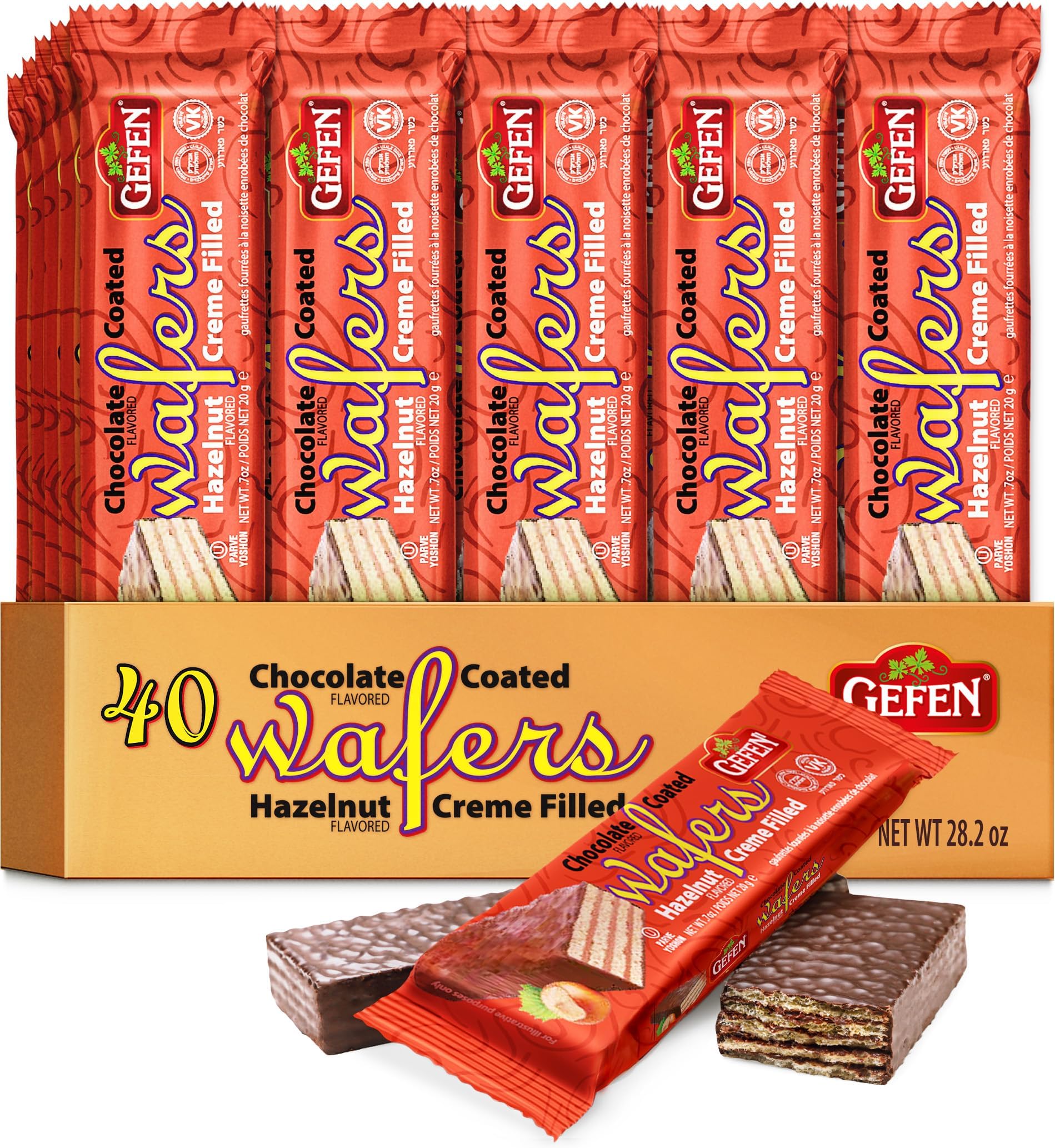 Amazon.com : EverBar - Dark'n Crispy Chocolate Bars, 48 Count | Non-GMO ...