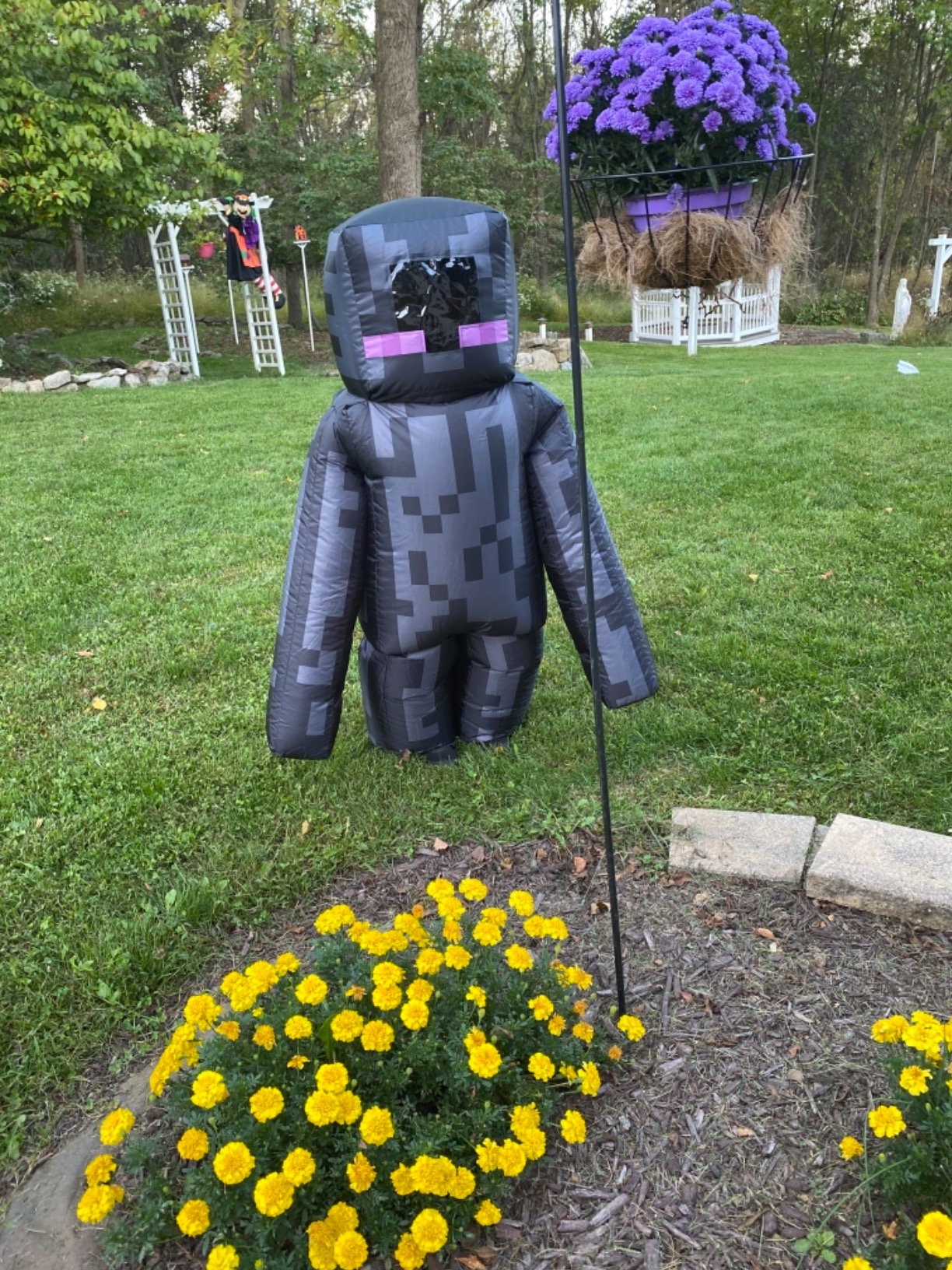 $9/mo - Finance Kid's Minecraft Inflatable Enderman Costume | Buy Now ...