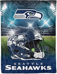 Amazon.com: logobrands Seattle Seahawks 60" x 80" Stadium Lights ...