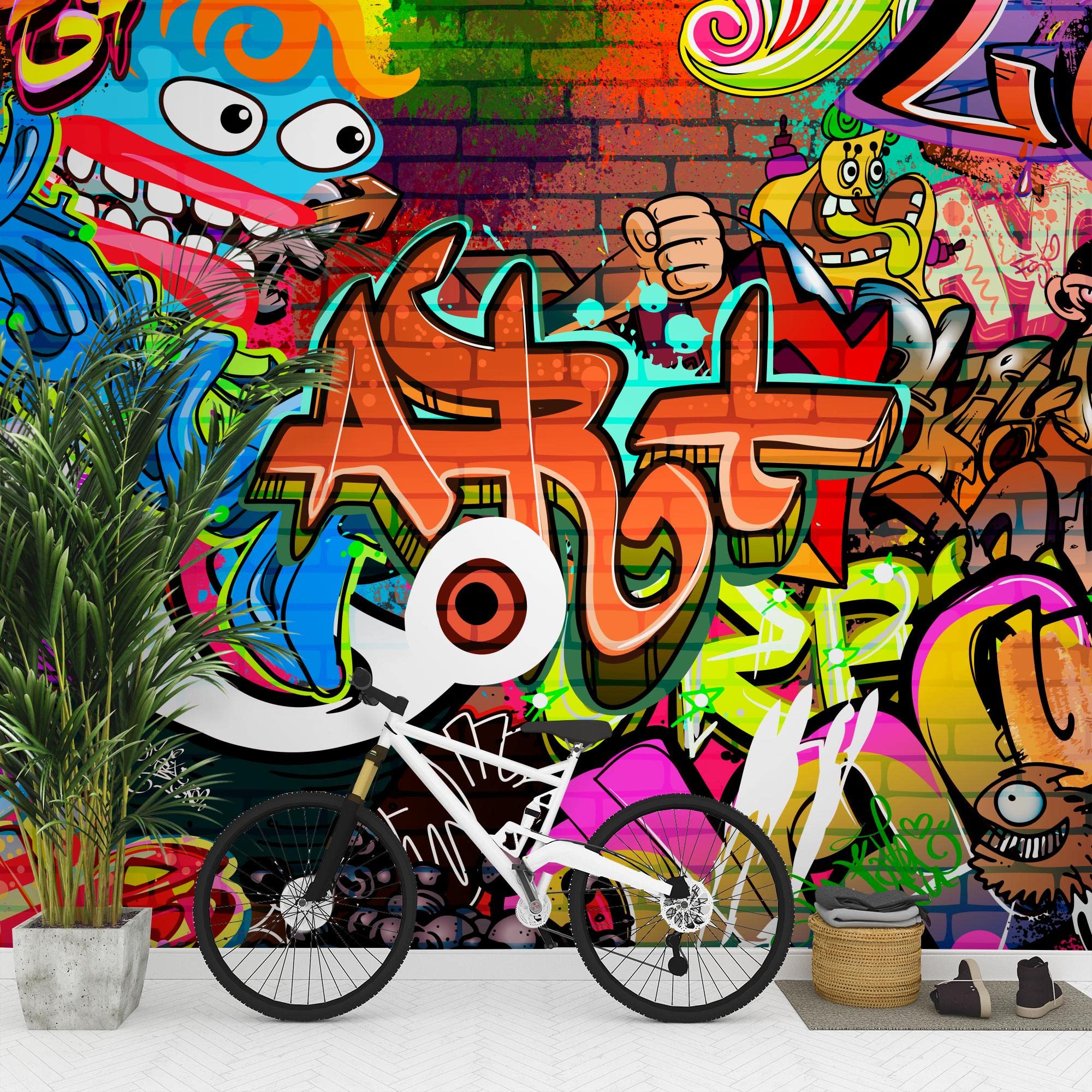 Wall Graffiti Wallpapers Fotobehang Graffiti Koop Uw Fotobehang