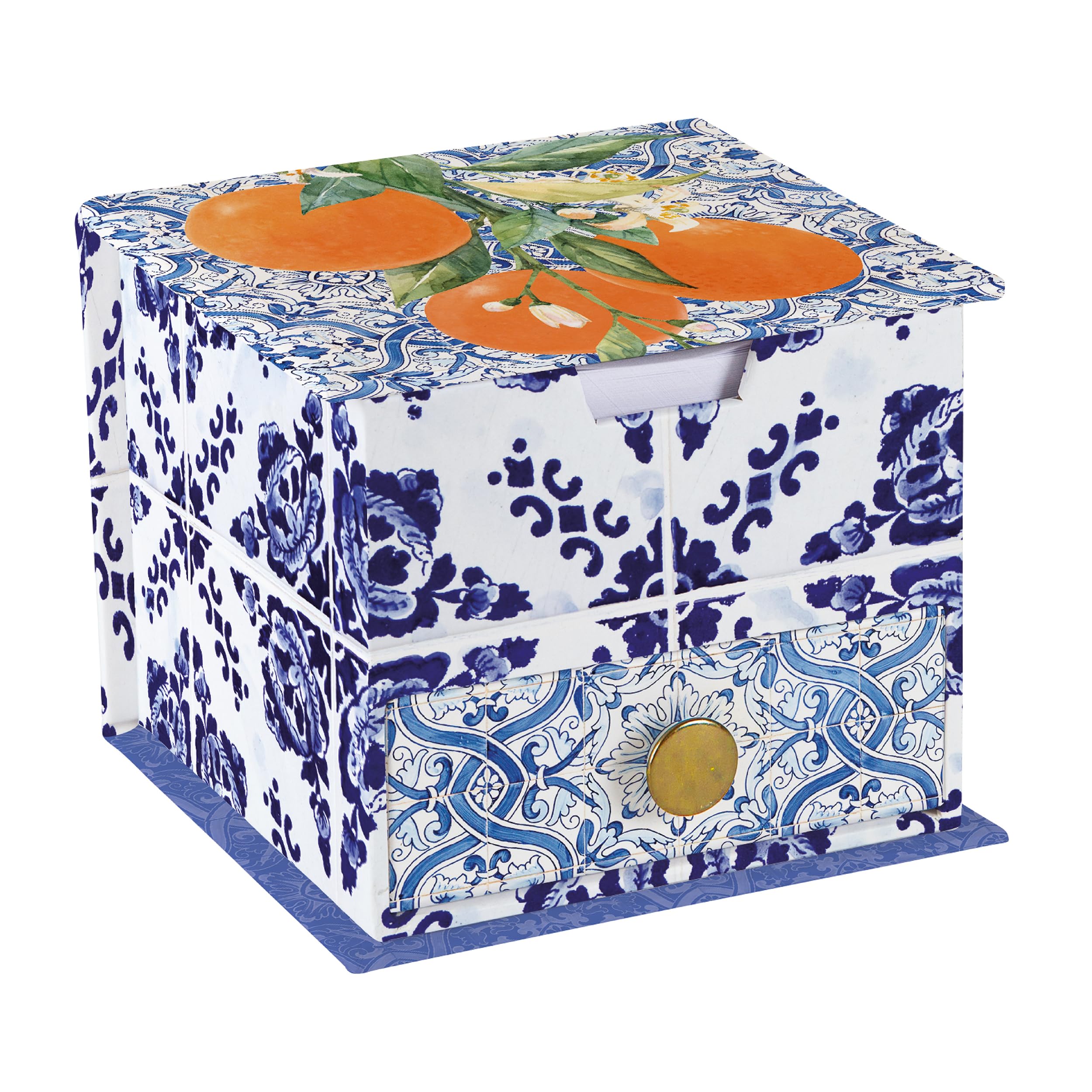 The Gifted Stationery Cube Memo Block. Square Paper Pad Holder with ...