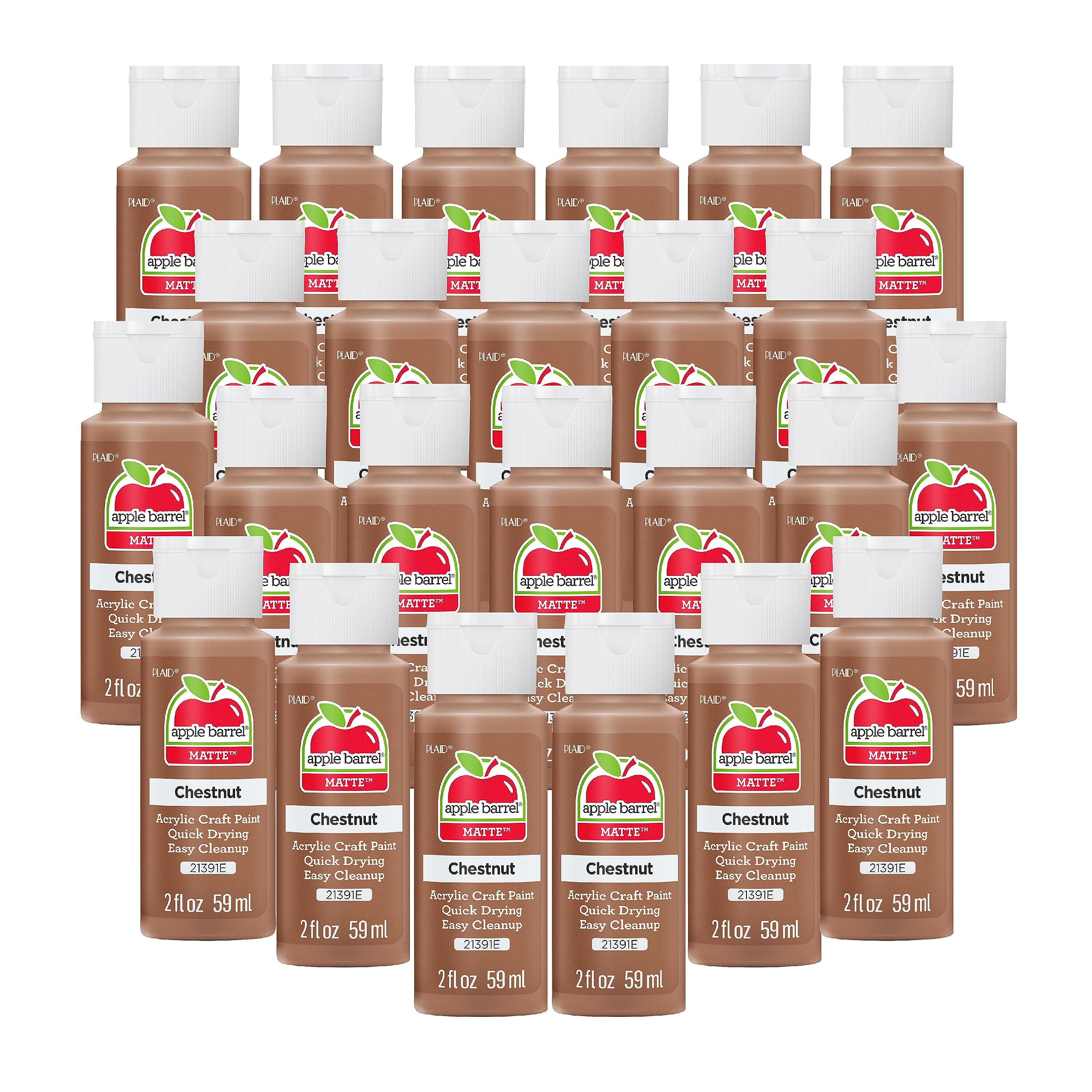 Amazon.com: Apple Barrel Acrylic Paint in Assorted Colors (2 oz ...