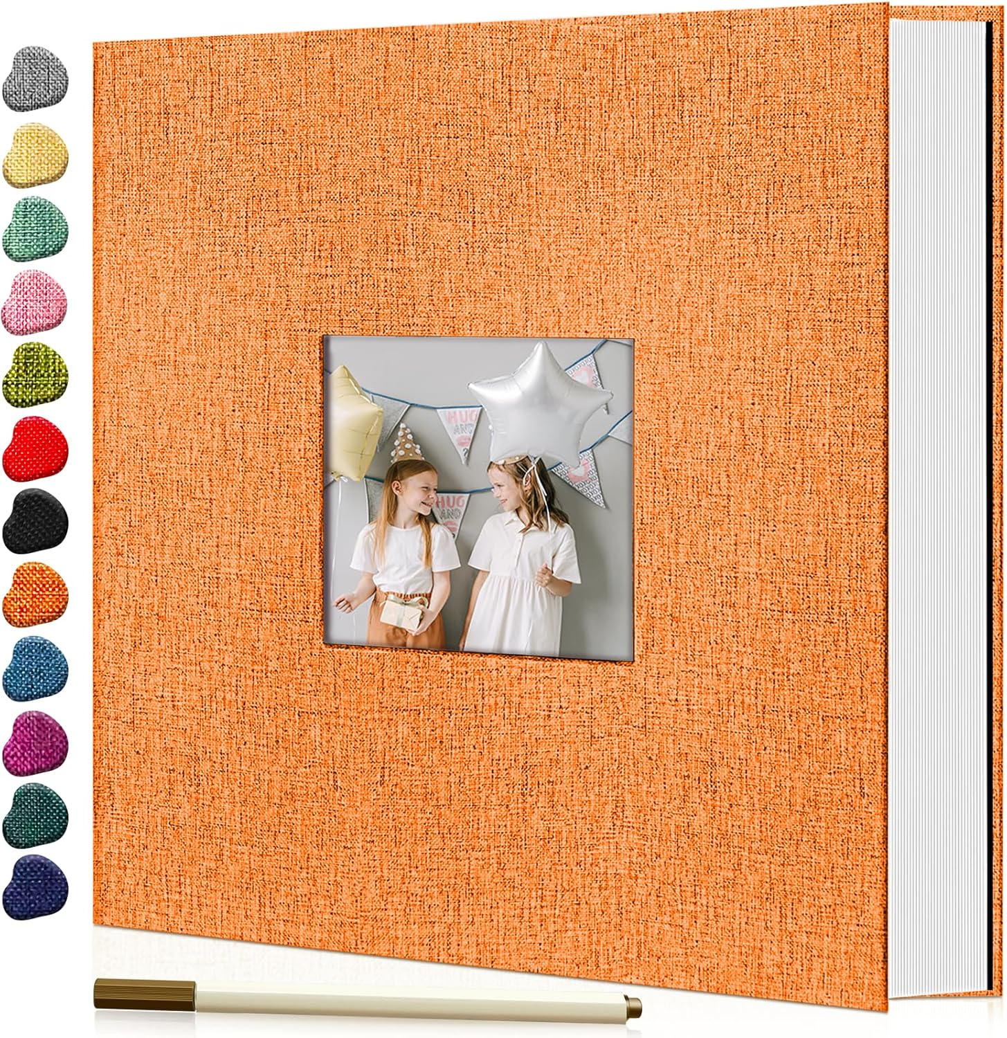 Amazon.com: EJBLFE Large Photo Album Self Adhesive for 4x6 5x7 8x10 ...
