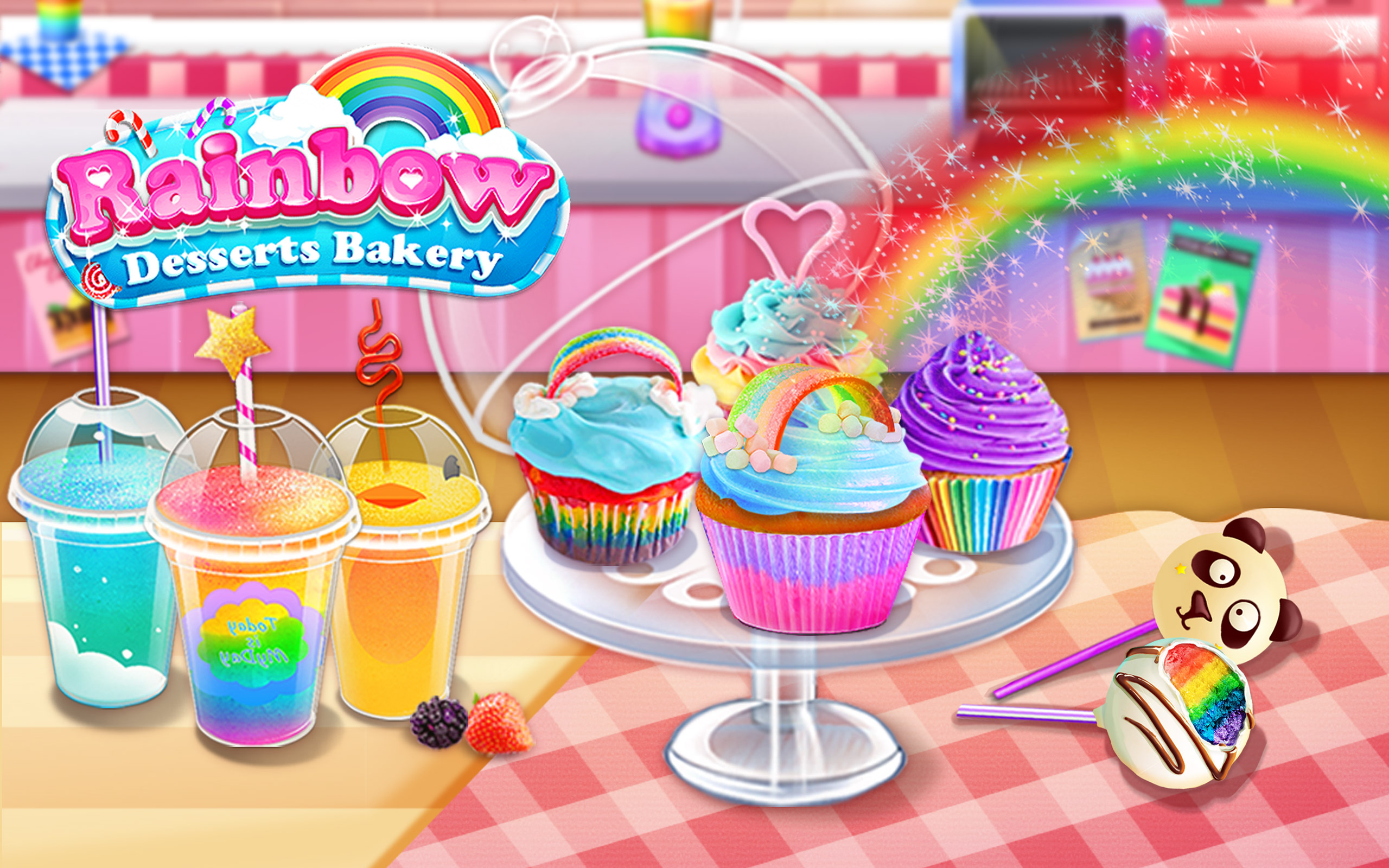 Rainbow Desserts Bakery Party - App on Amazon Appstore