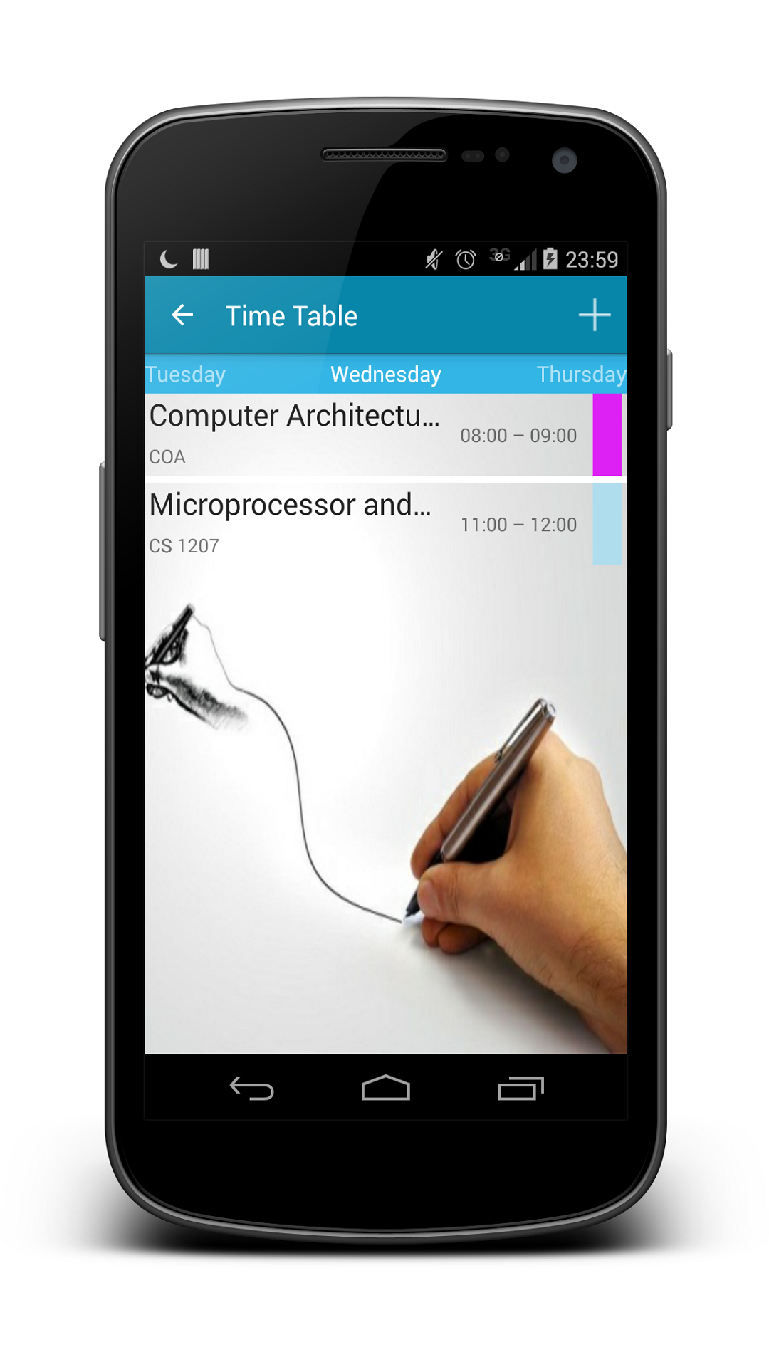 Time Table - App on Amazon Appstore