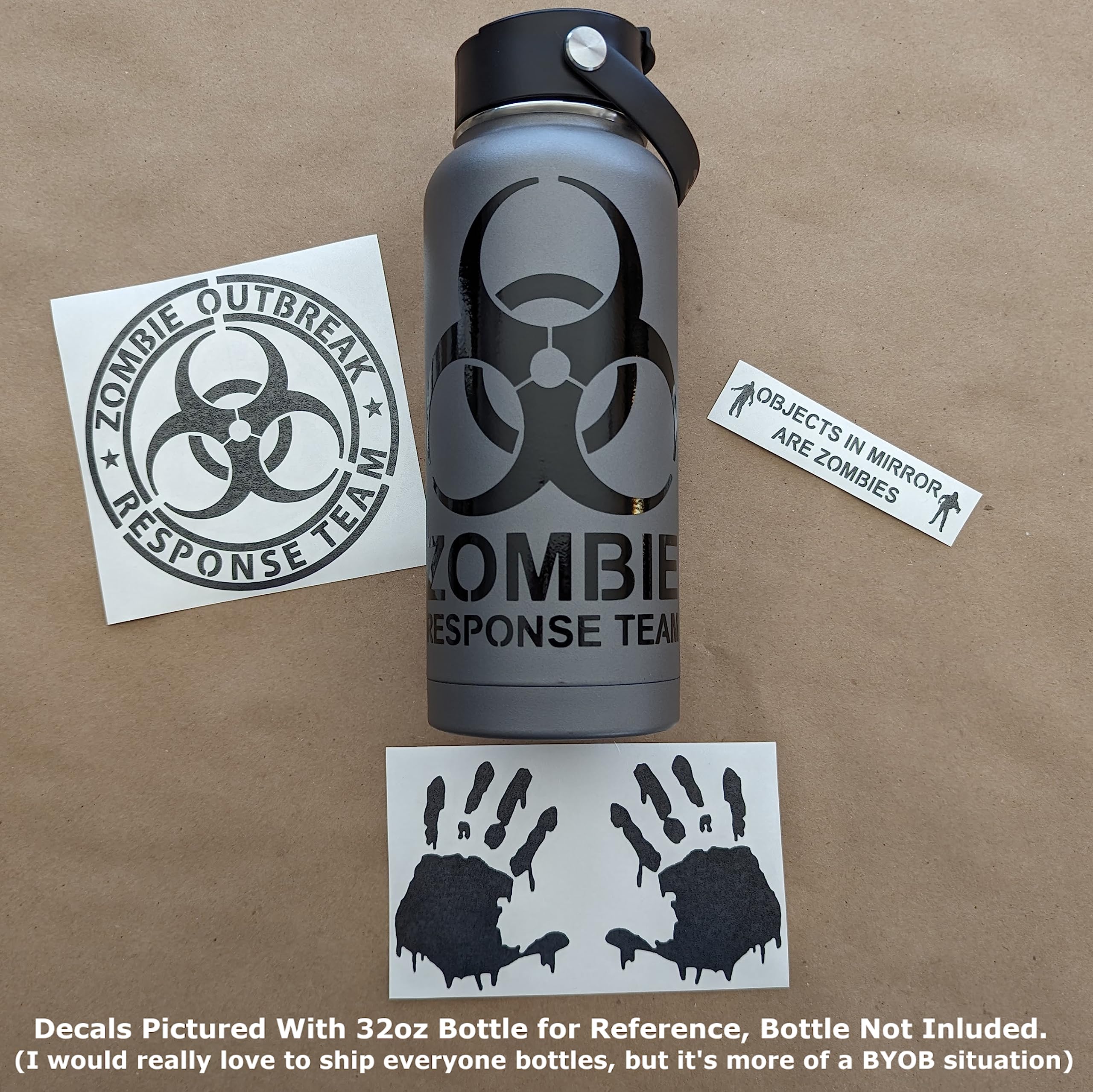 Zombie Repellent Crossed Shotguns Decal Crossed Guns Stickers For Sale