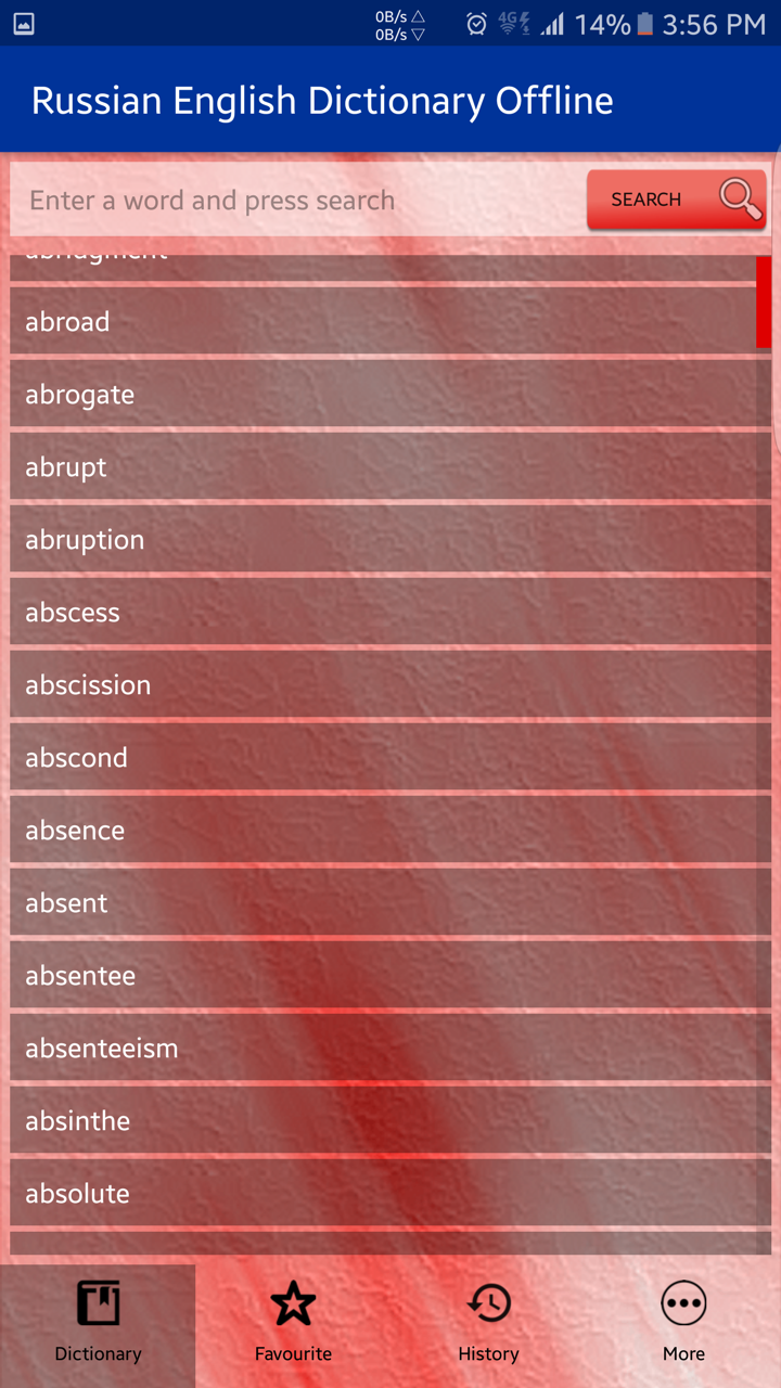 Russian English Offline Dictionary - App on Amazon Appstore