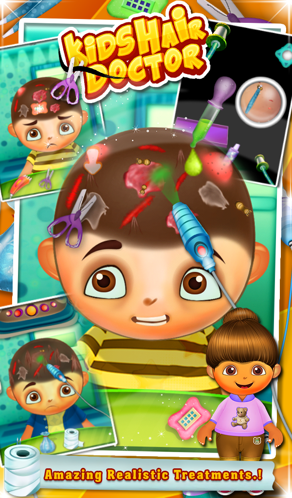 Kids Hair Doctor - Kids Game - App on Amazon Appstore