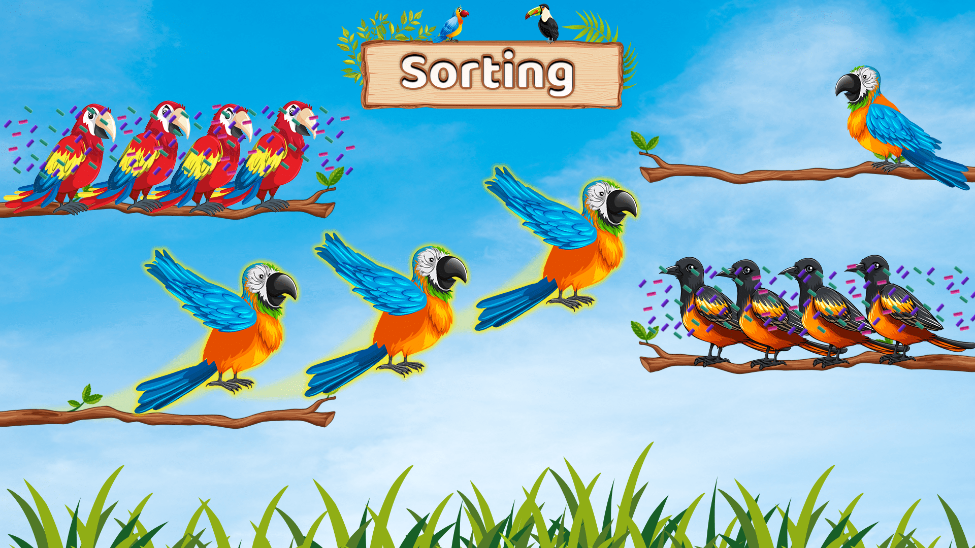 Bird Sort Puzzle : Color Sorting Games - Sort puz:Amazon.in:Appstore ...