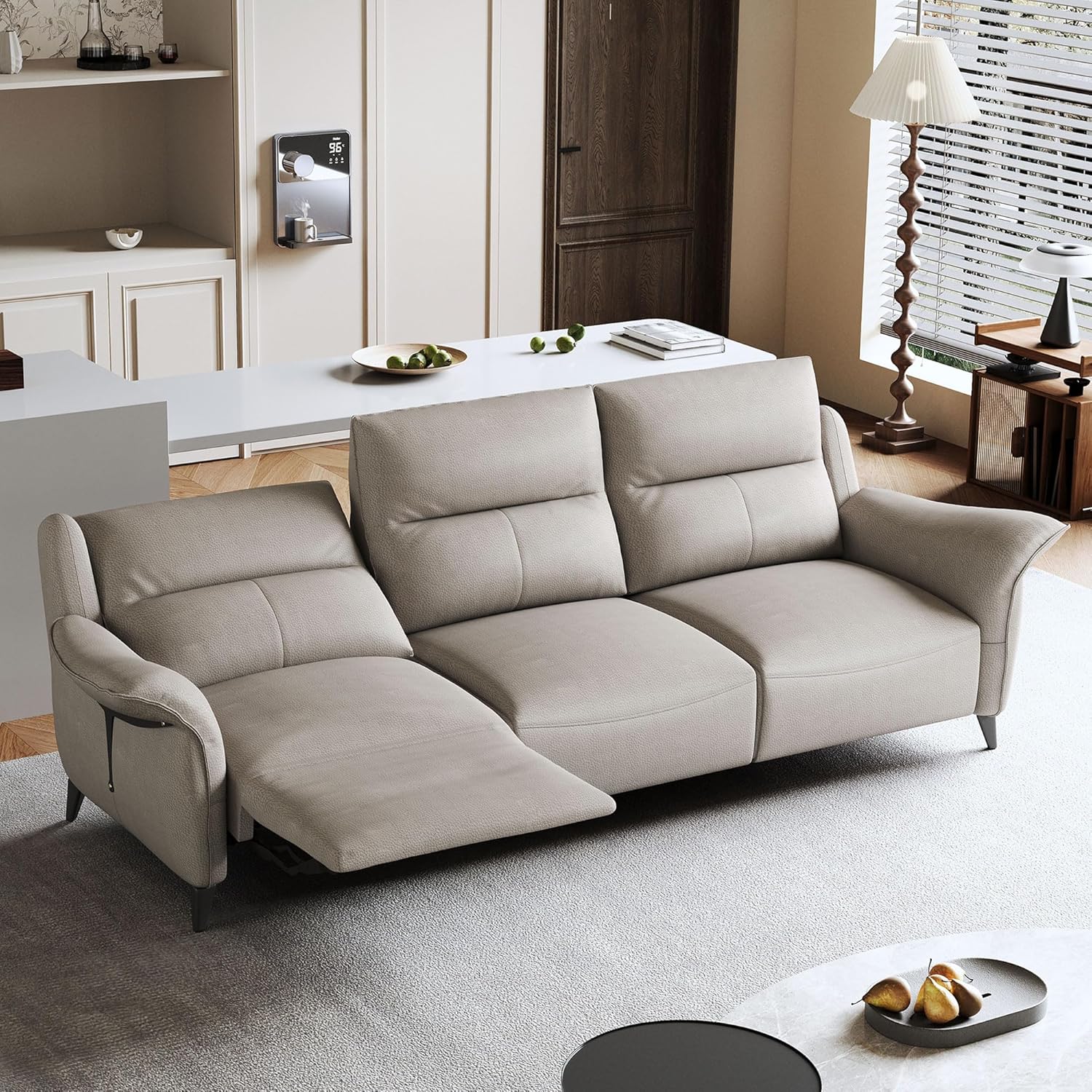 Amazon.com: Luck Live Power Reclining Sofa with USB Port for Living ...