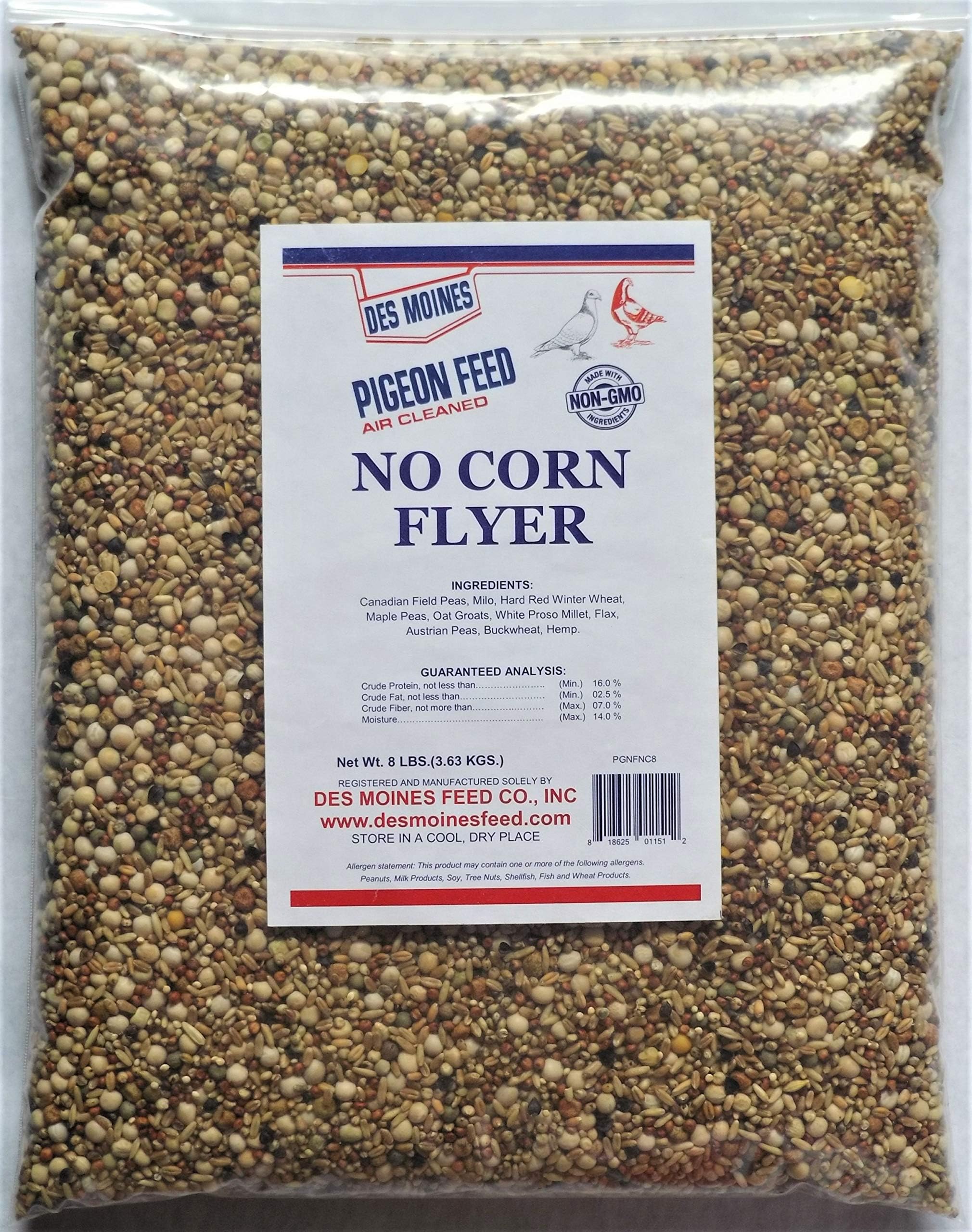 Amazon.com : High Energy Pigeon Mix (16%) 20 lbs : Patio, Lawn & Garden