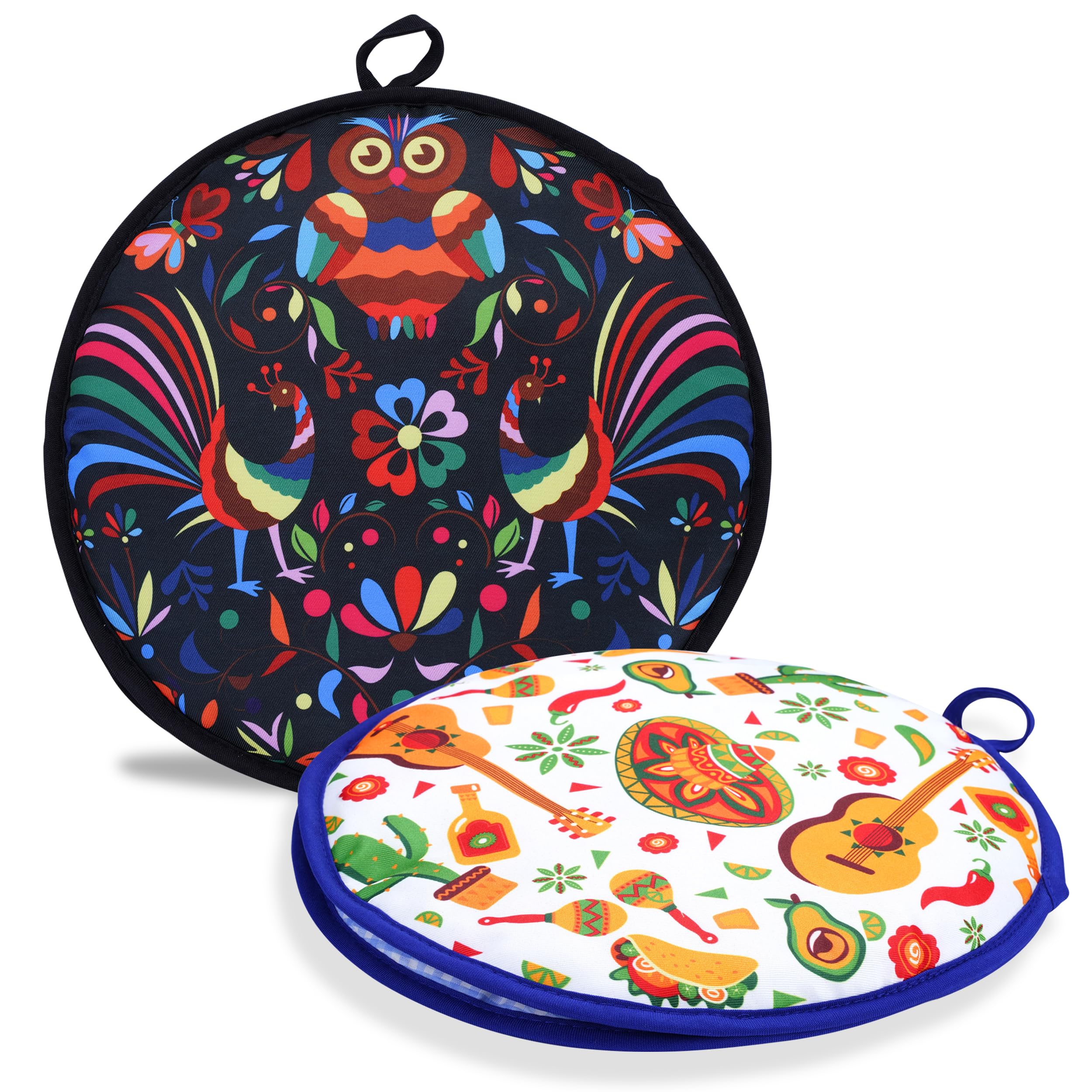 Amazon.com: Eichzer 12 Inch Tortilla Warmer 2Pcs, Insulated Cloth Pouch ...