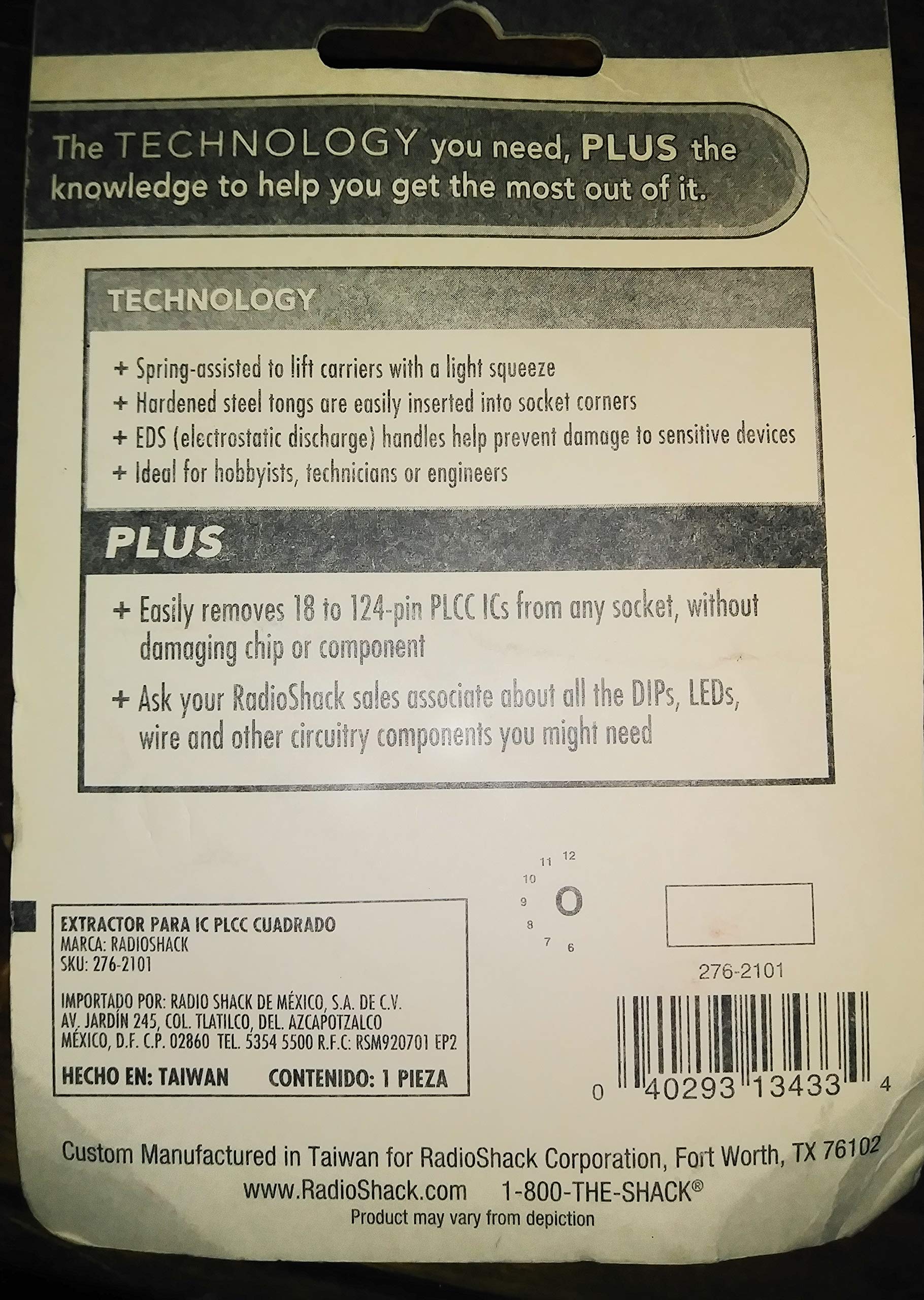 Snapklik.com : RadioShack Square IC PLCC Chip Extraction Tool Extractor ...