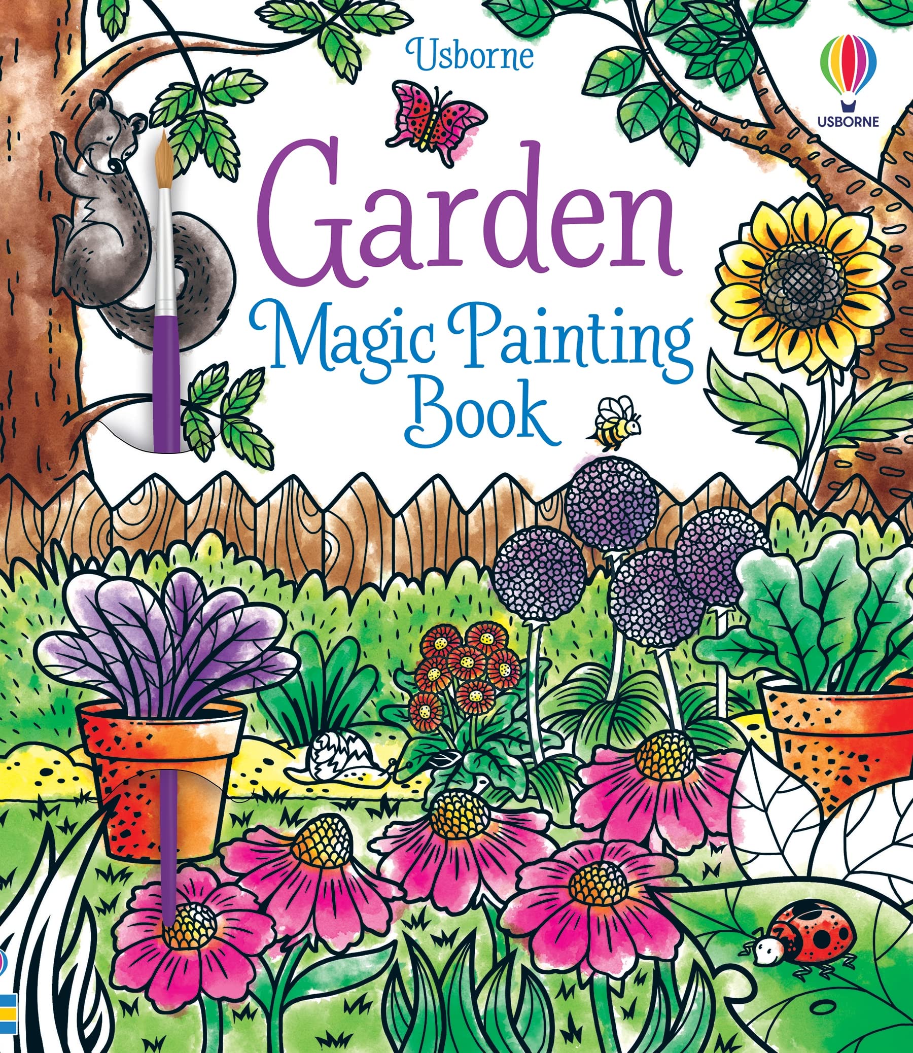 Garden Magic Painting Book (Magic Painting Books): Abigail Wheatley ...