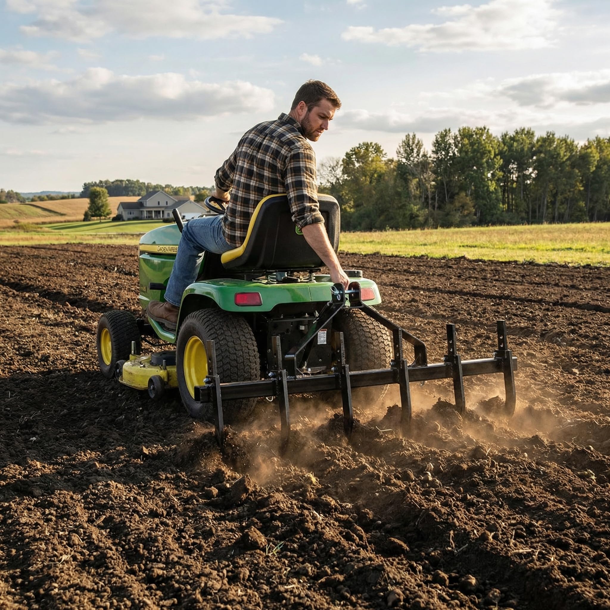 Snapklik.com : IMPACT IMPLEMENTS CAT-0 3-Point Scarifier. 6 Adjustable ...