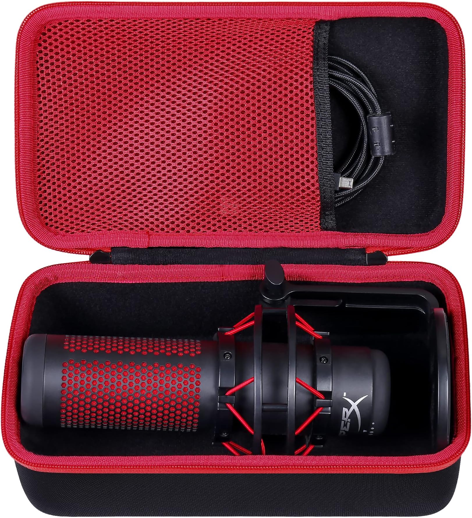 Amazon.com: Hermitshell Hard Travel Case for HyperX QuadCast X/HyperX ...