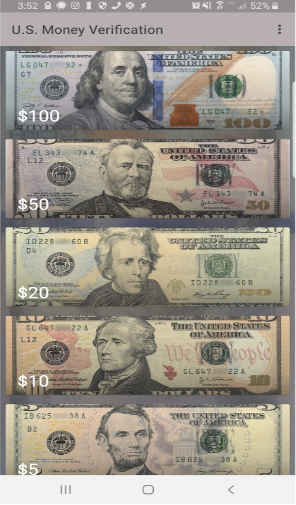 U.S. Dollar Counterfeit Money Verification Tool - App on Amazon Appstore