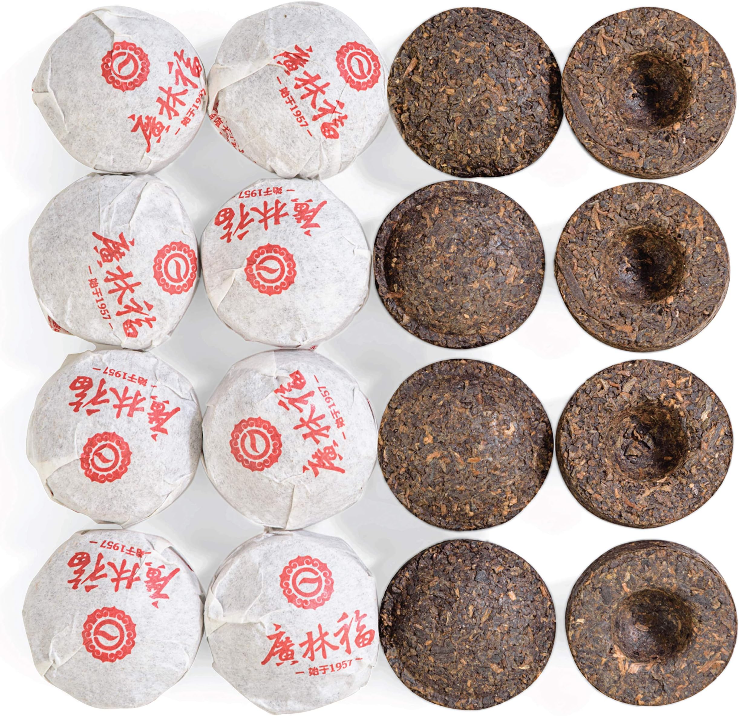 Amazon.com : TAETEA Classic 7542 Raw PU'ER TEA, Aged Fermented Puerh ...