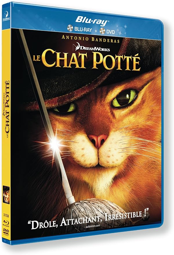 Amazon.fr - Le Chat Potté [Combo Blu-ray + DVD] - Banderas, Antonio ...