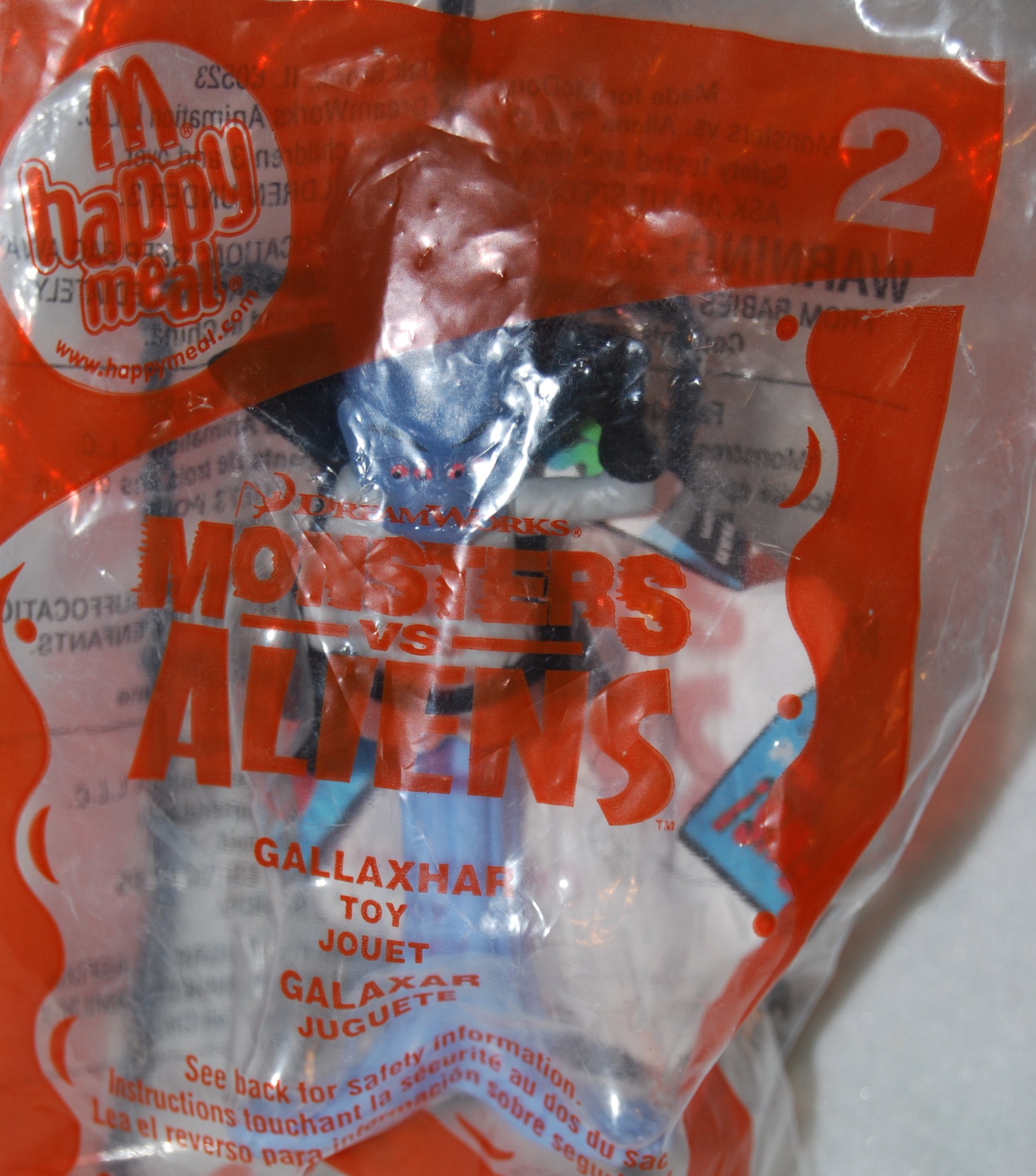 Monsters Vs Aliens Gallaxhar Toy