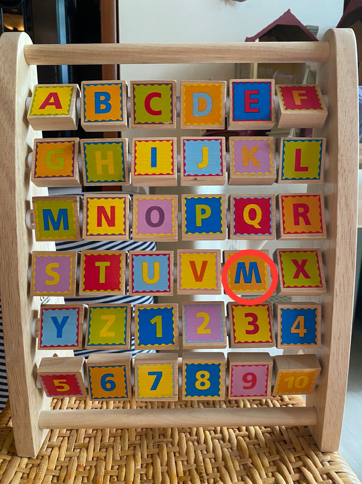 Hape 1002 Alphabet Abacus Educational Toy For Kids Age 3+ : Amazon.sg: Toys