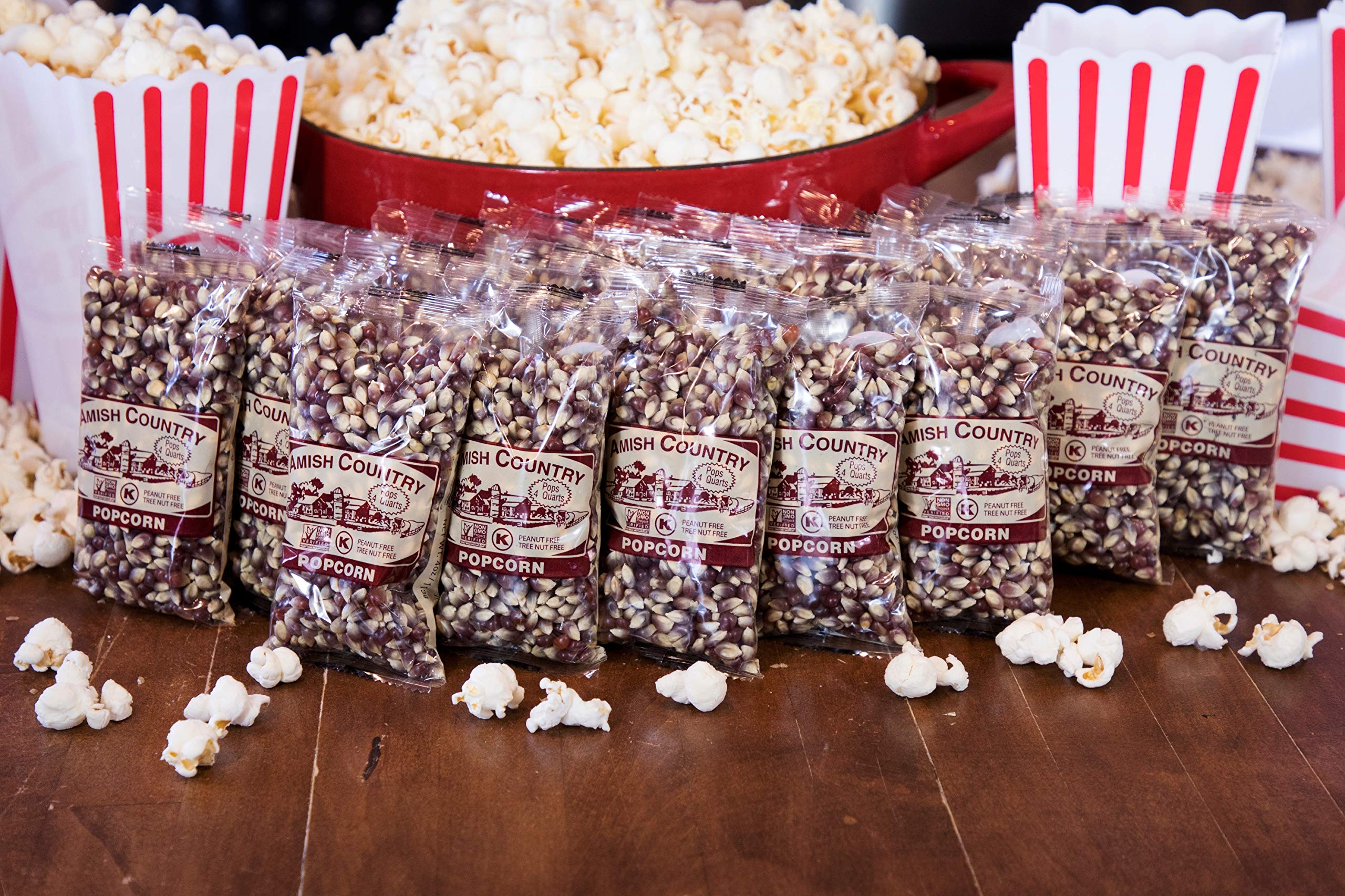 Snapklik.com : Amish Country Popcorn 24-4 Oz Bags - Purple Kernels Old ...