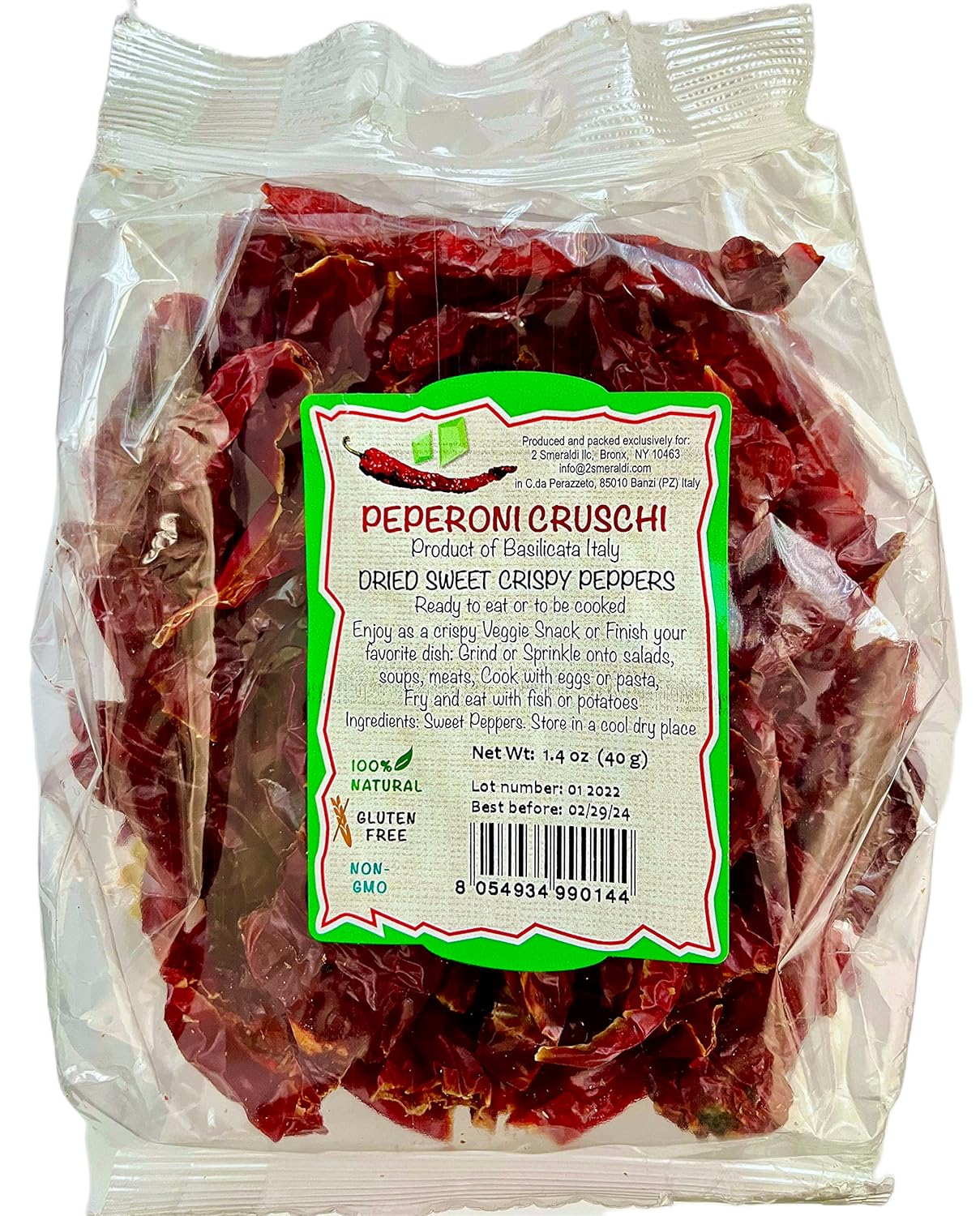 Amazon.com: PEPERONI CRUSCHI -Italian Sweet Crispy Peppers Basilicata ...
