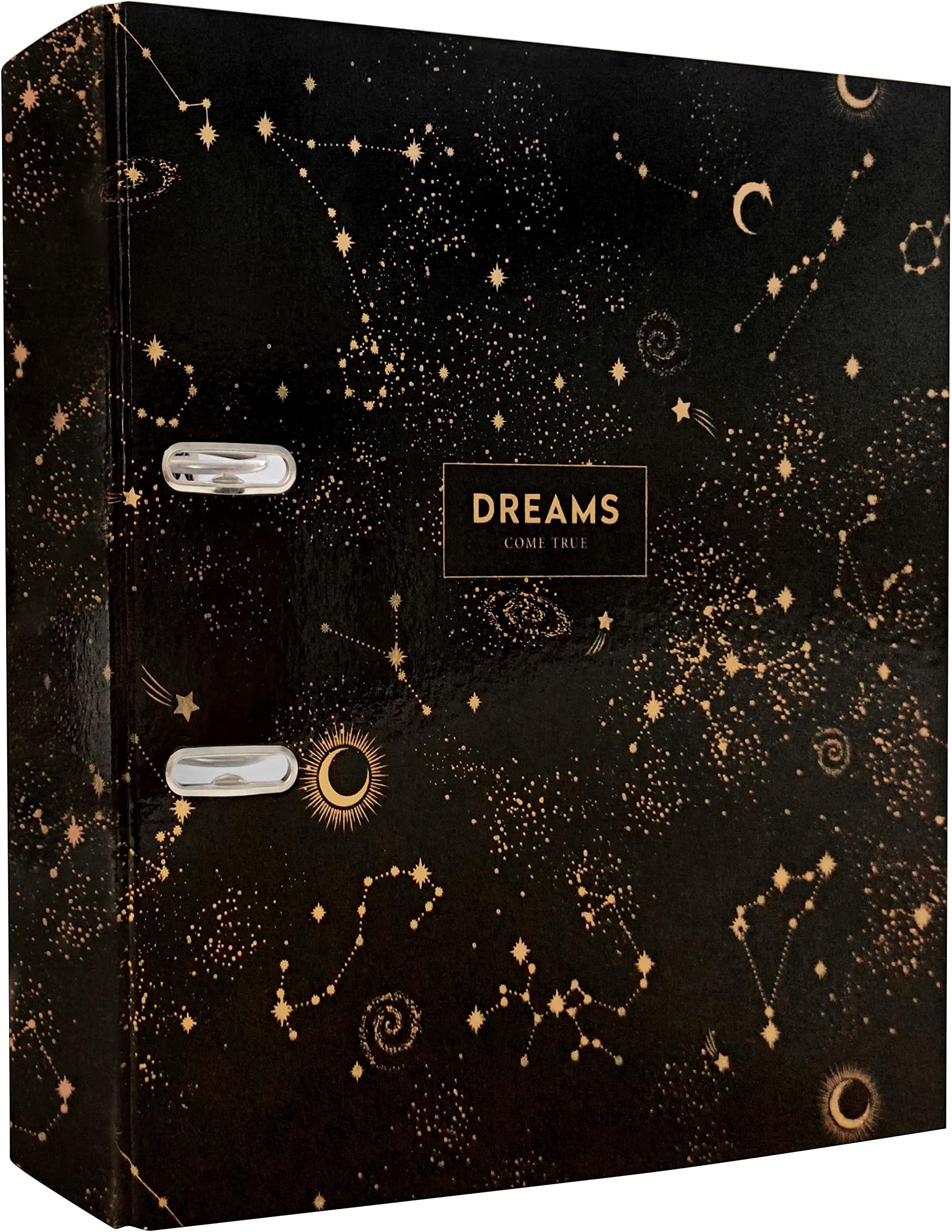 Interdruk Arch File A4 75 mm - Metallic Design - Dreams Black, A4 ...