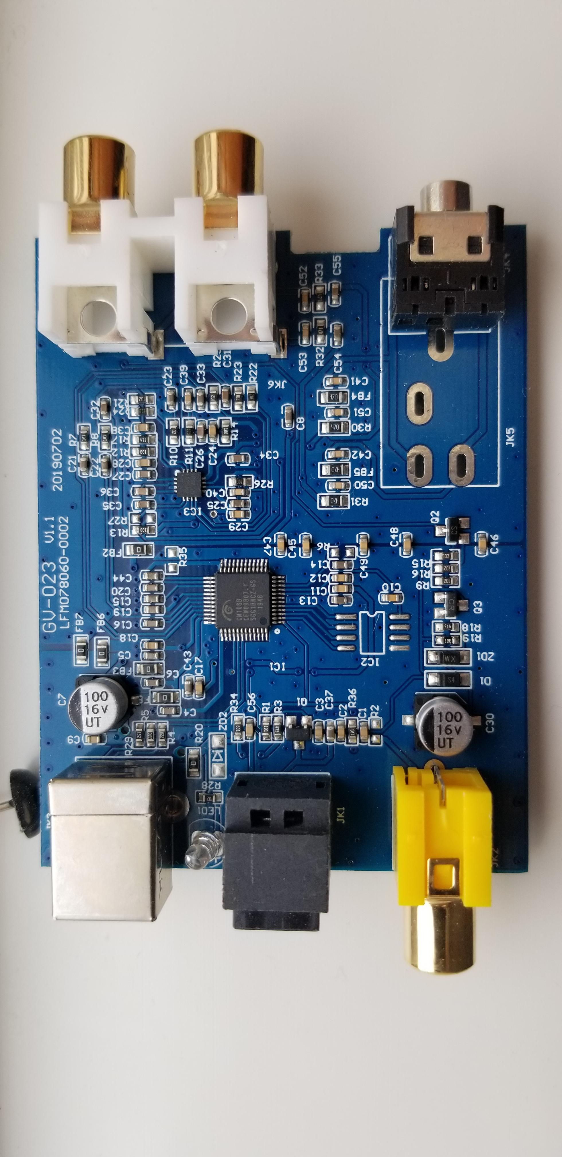 LiNKFOR USB DAC Audio Converter USB to Coaxial S/PDIF Converter USB ...