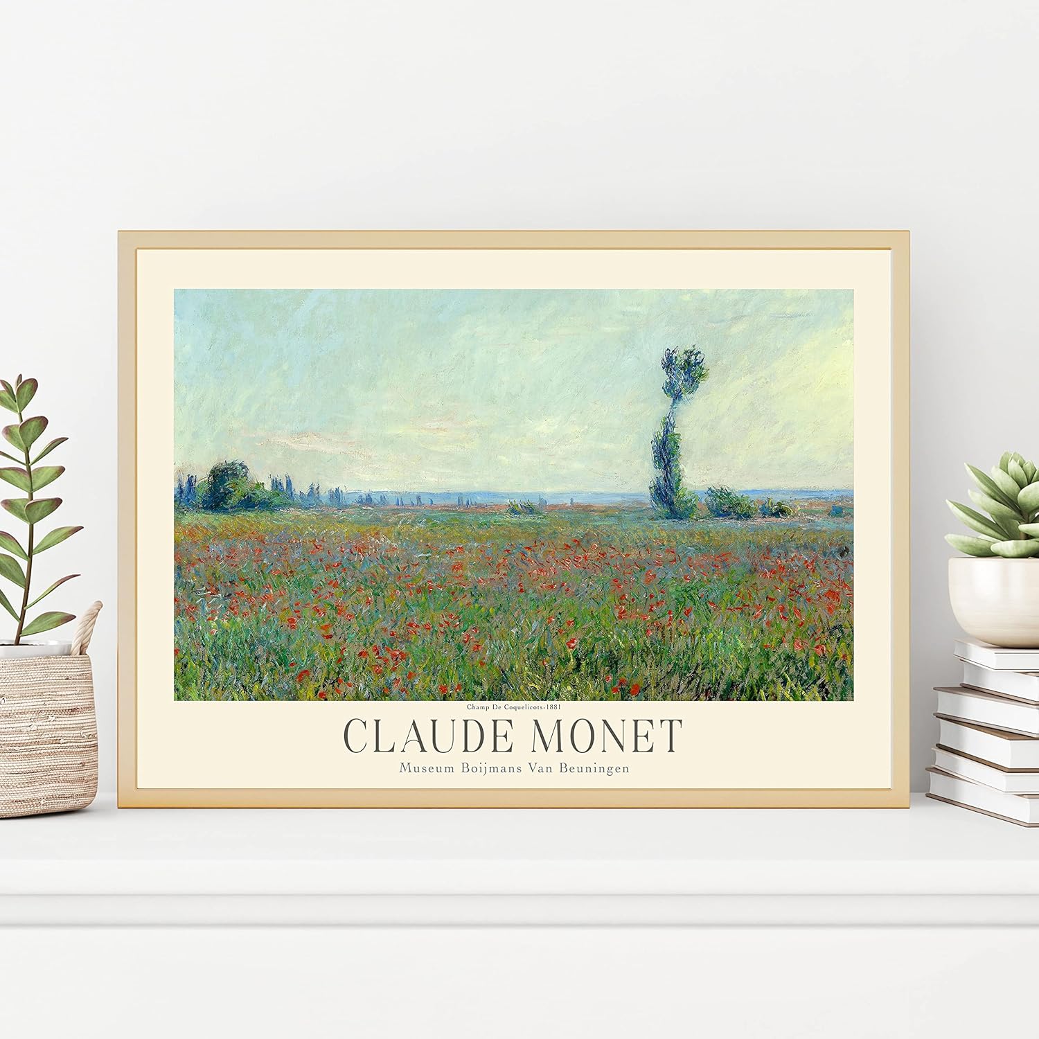 Amazon.com: Claude Monet Prints, Museum Gallery Exhibition Poster ...