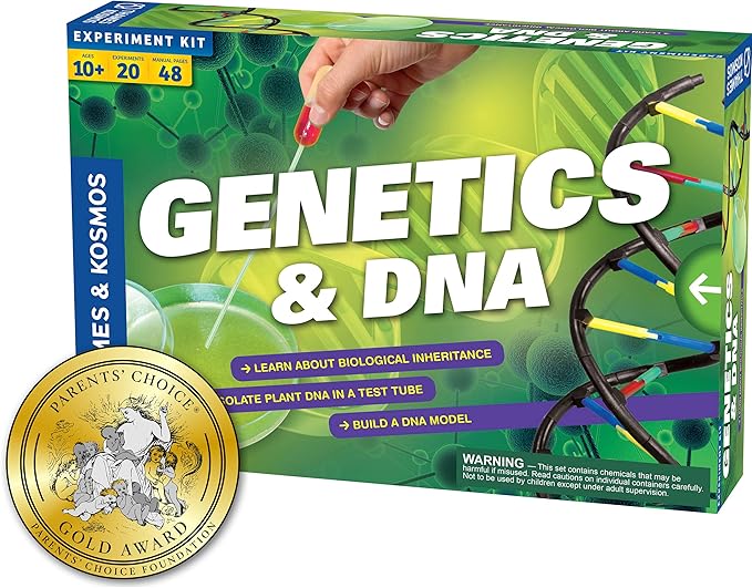 Amazon.com: Thames & Kosmos Biology Genetics and DNA Multicolor, med ...