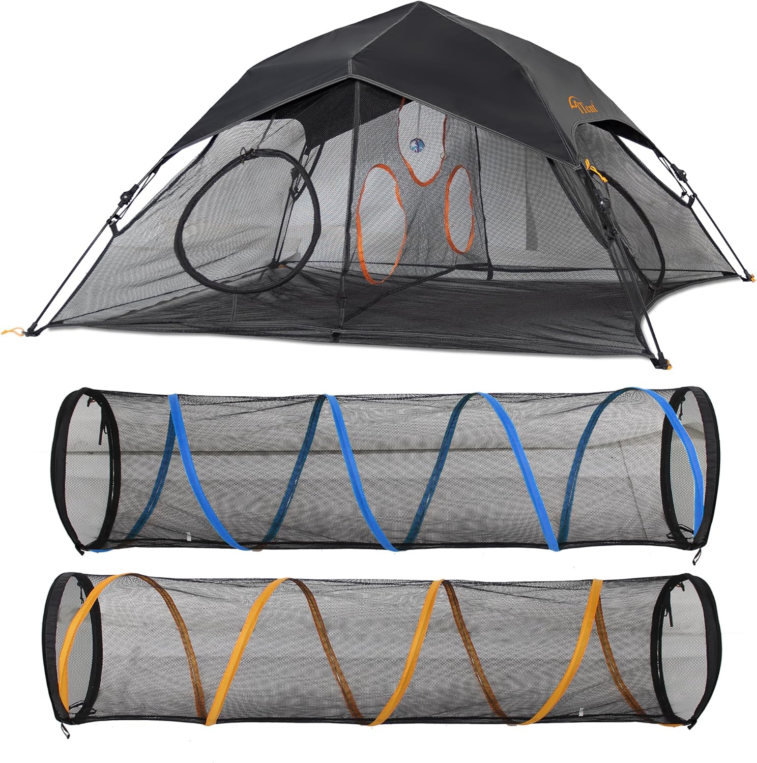 Amazon.com: Outdoor Cat Play Tent for Indoor Cats (X- Large Portable ...