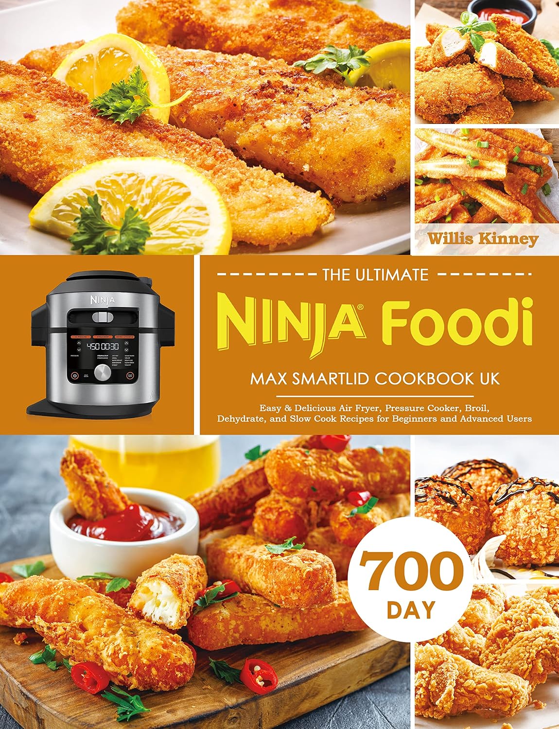 Amazon.com: The Ultimate Ninja Foodi Max Smartlid Cookbook UK: 700-Day ...