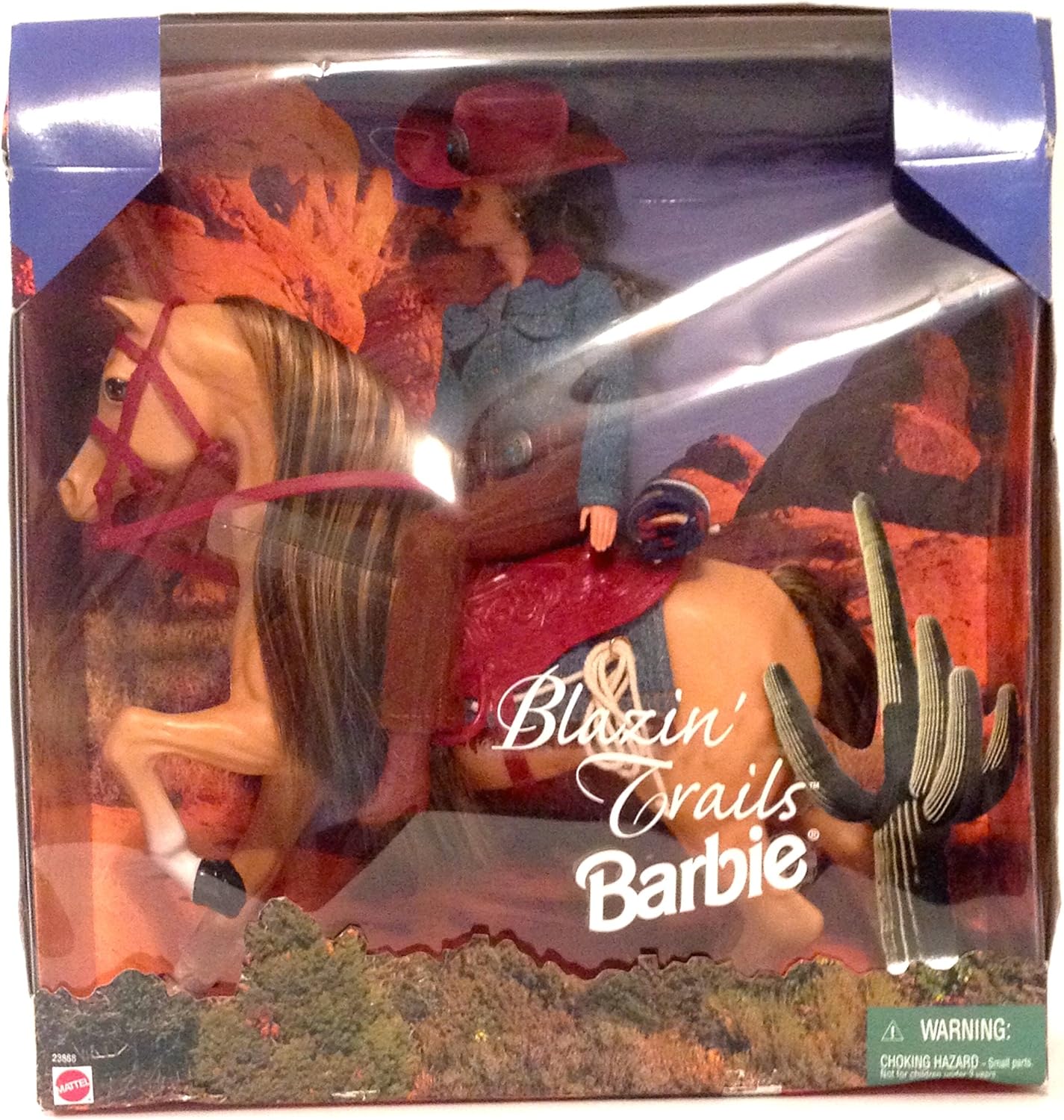 Blazin' Trails Barbie with Horse : Amazon.fr: Jeux et Jouets