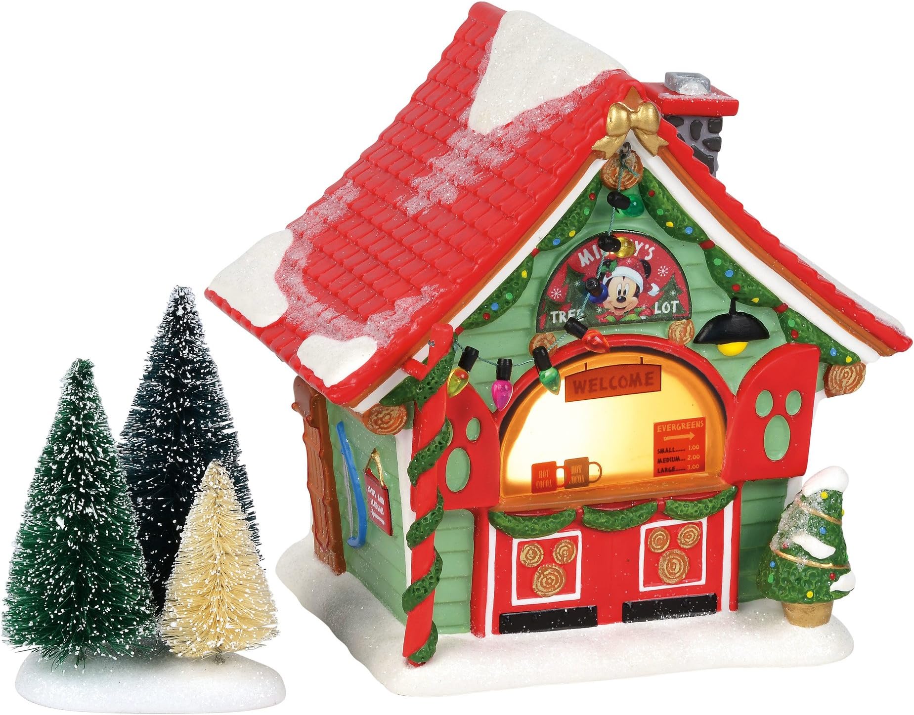 Amazon.com: Department 56 Porcelain Disney Village Mickey Mouse ...