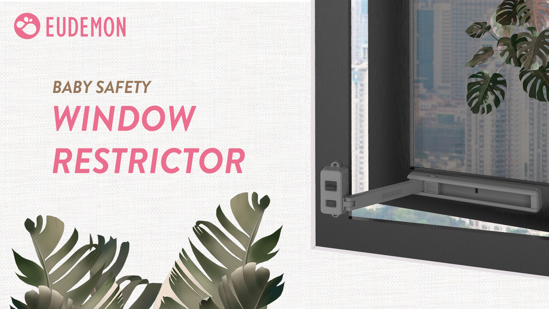 Watch EUDEMON Baby Window Restrictor Child Safety Window Stopper ...