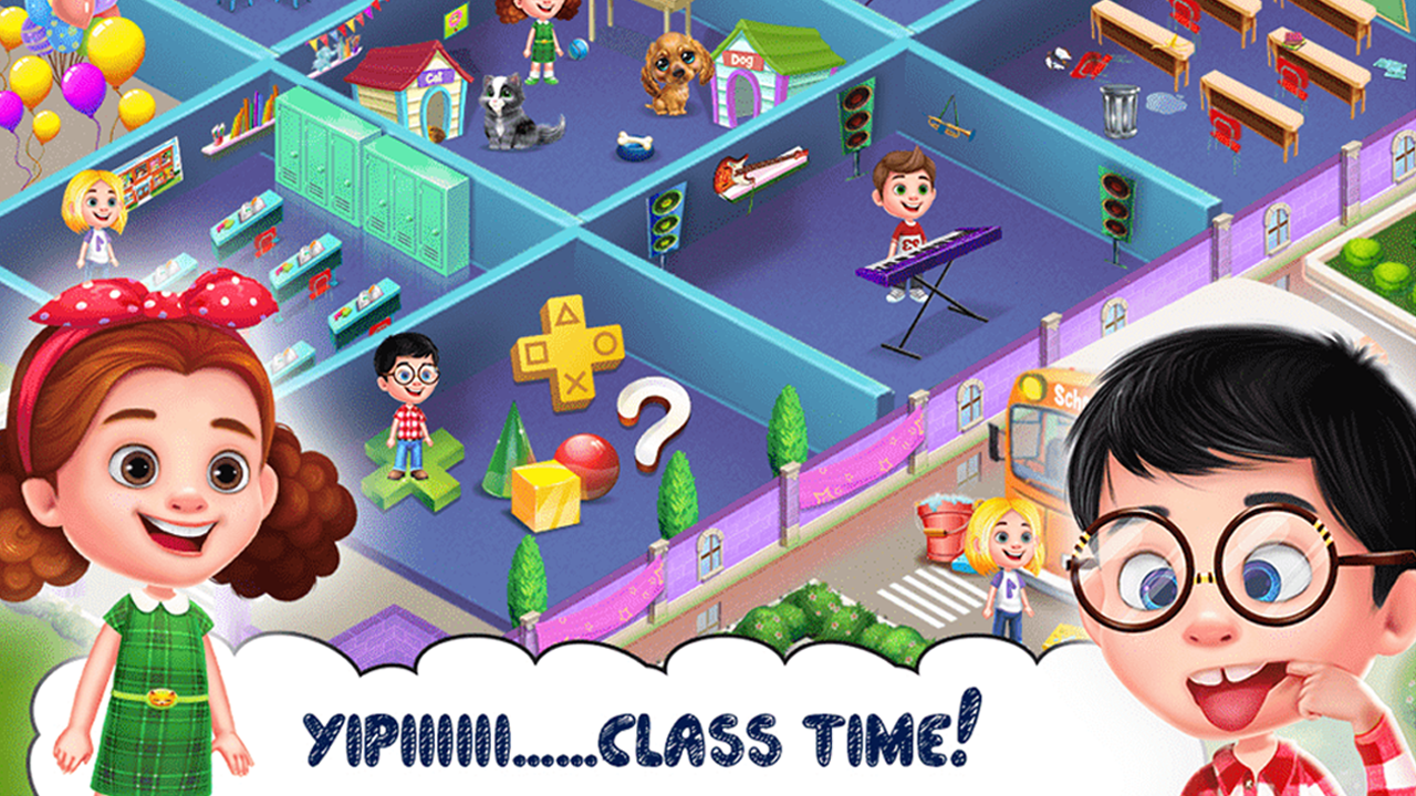 My Teacher - Virtual High School Classroom Play and Learn - School Care ...