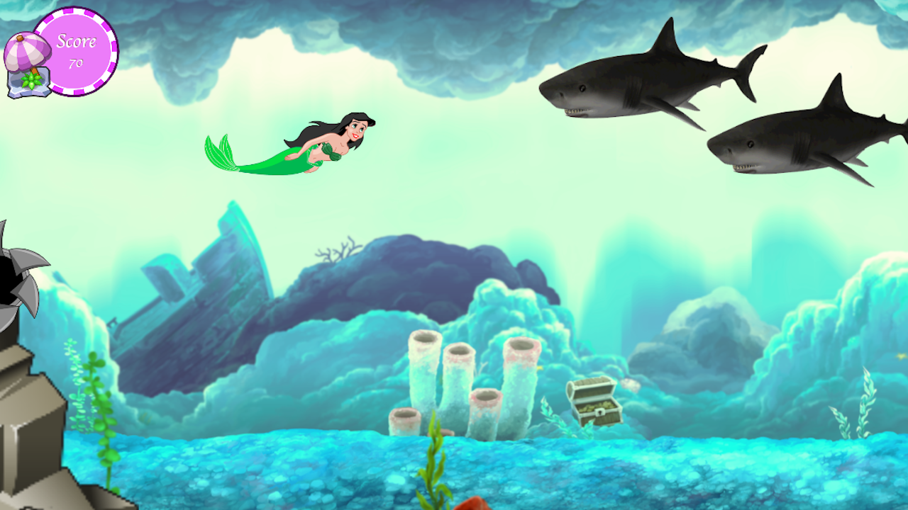 Mermaid Shark Attack - App on Amazon Appstore