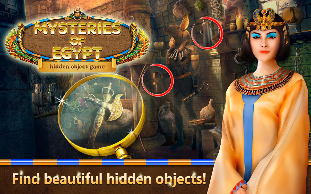 Hidden Objects Mysteries Of Egypt - Application sur Amazon Appstore
