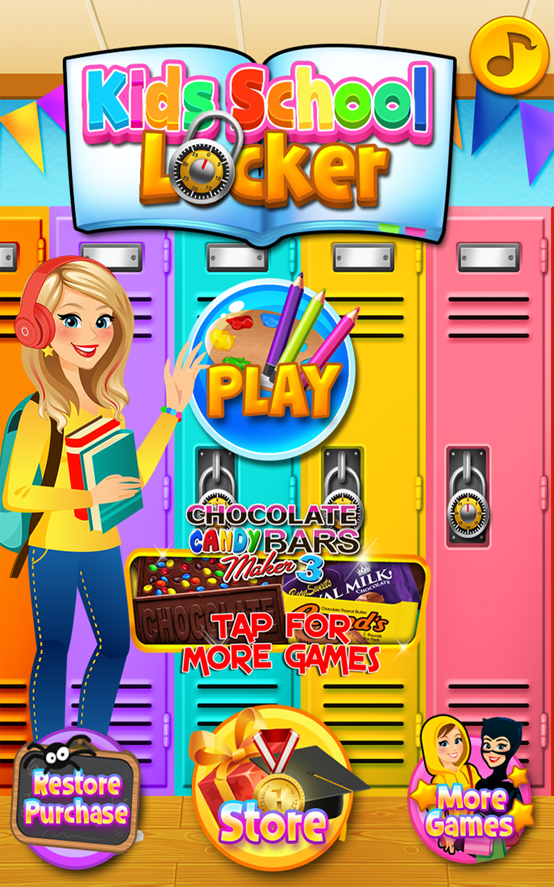 Kids School Locker - Design your School Locker Games FREE - App on the ...