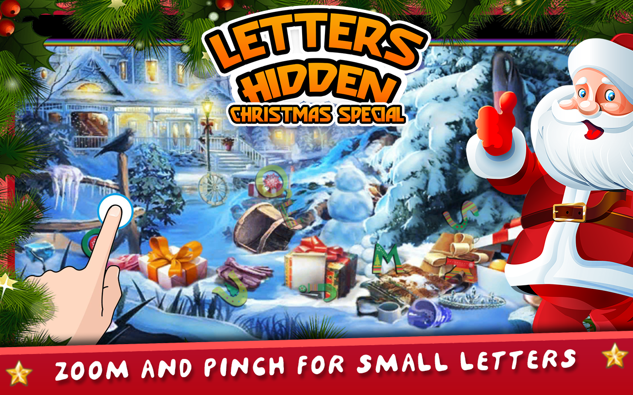 Christmas Hidden Letters 100 Levels - App on Amazon Appstore