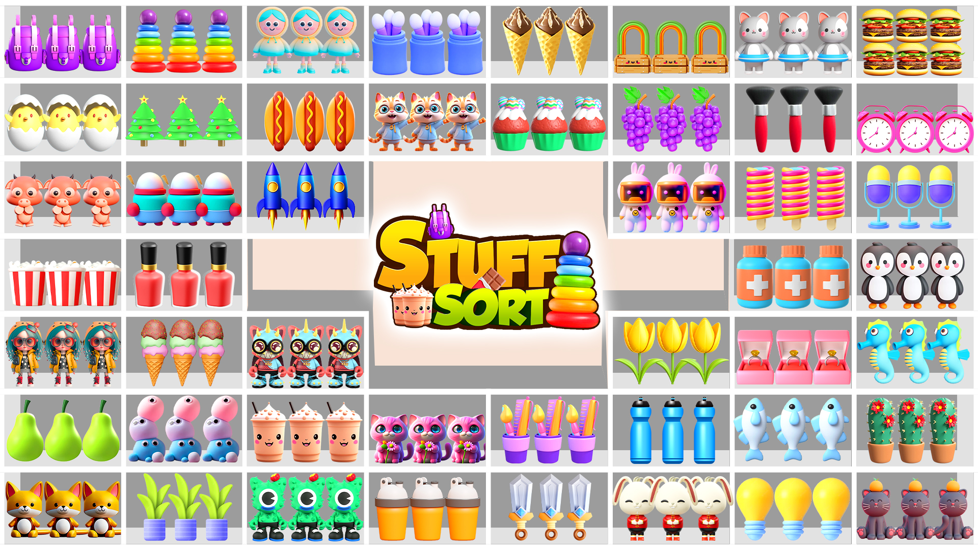 Stuff Sort : Goods Triple Match - App on Amazon Appstore