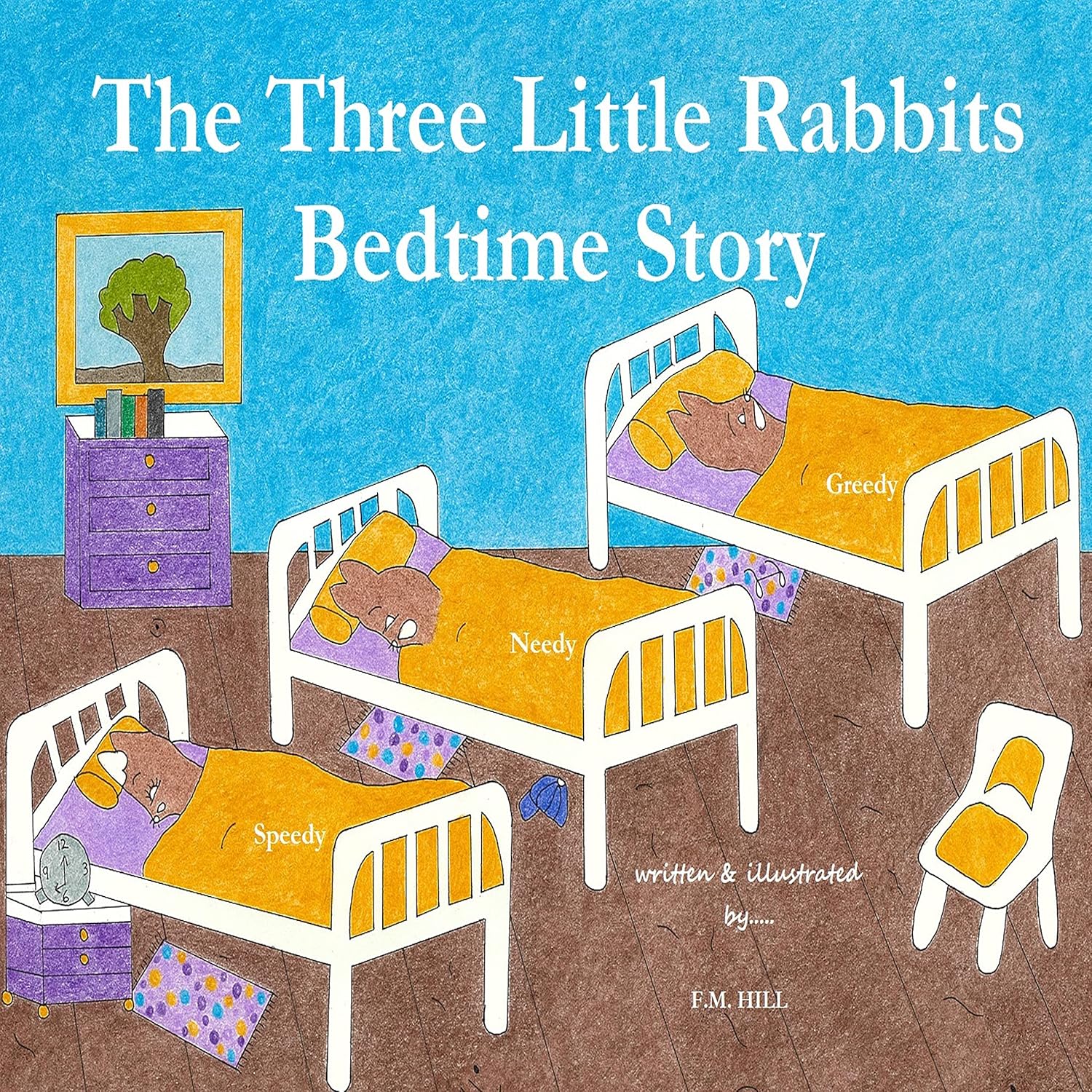 The Three Little Rabbits Bedtime Story eBook : HILL, F.M., HILL, F.M ...