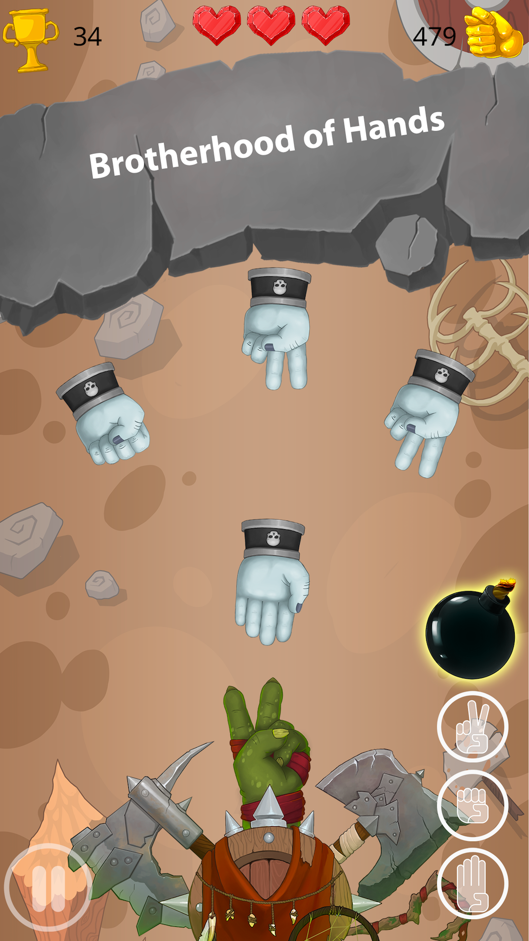 Rock Paper Scissors - fantasy RPS - World of Hands - App on Amazon Appstore