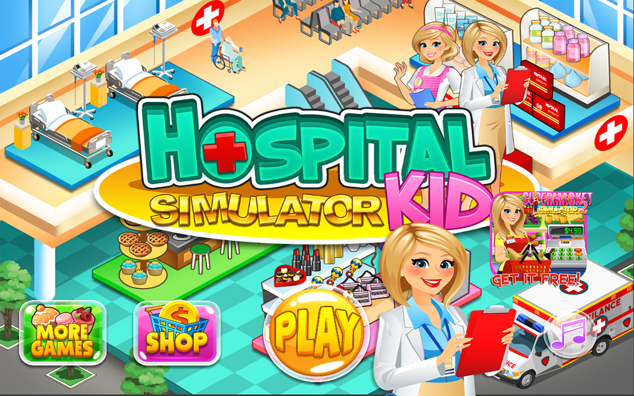 Hospital Cash Register Simulator - Kids Fun Supermarket Games FREE ...