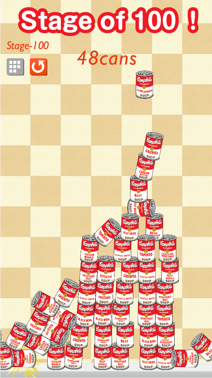 Stack soup cans! - App on Amazon Appstore
